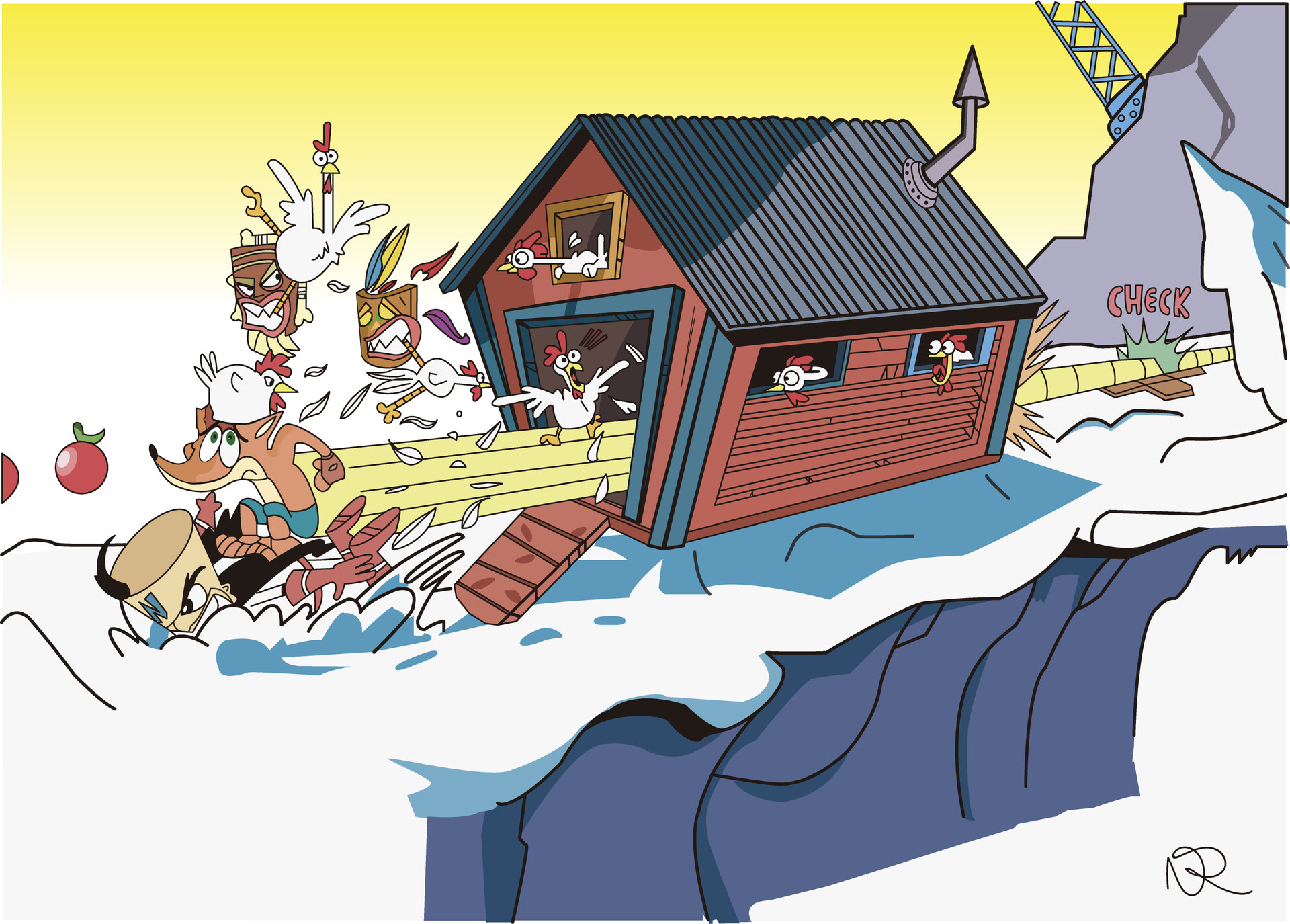 ArtStation - Vetorização de Crash Twinsanity - Crash Twinsanity ...