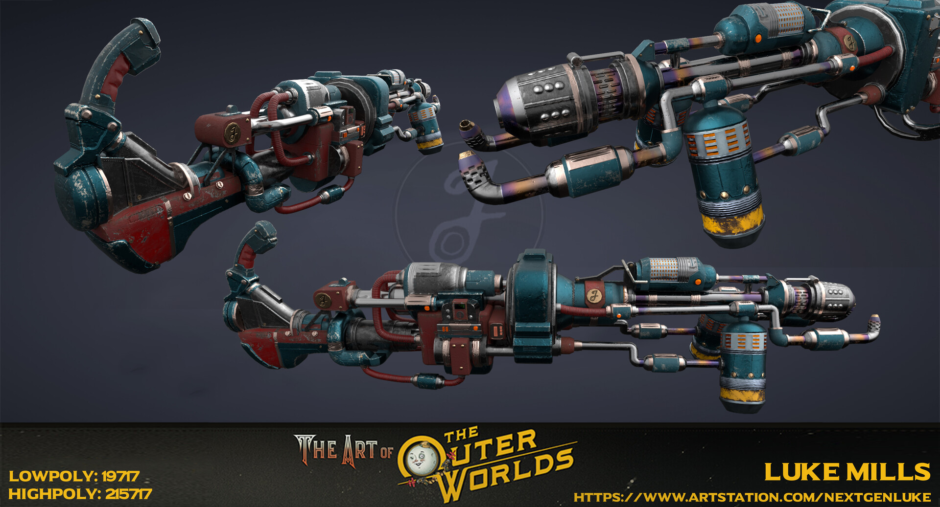 Luke Mills - The Outer Worlds Flamethrower