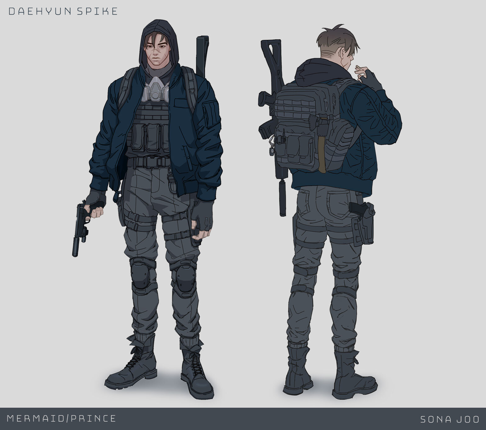 Artstation Daehyun Spike Character Design And Process