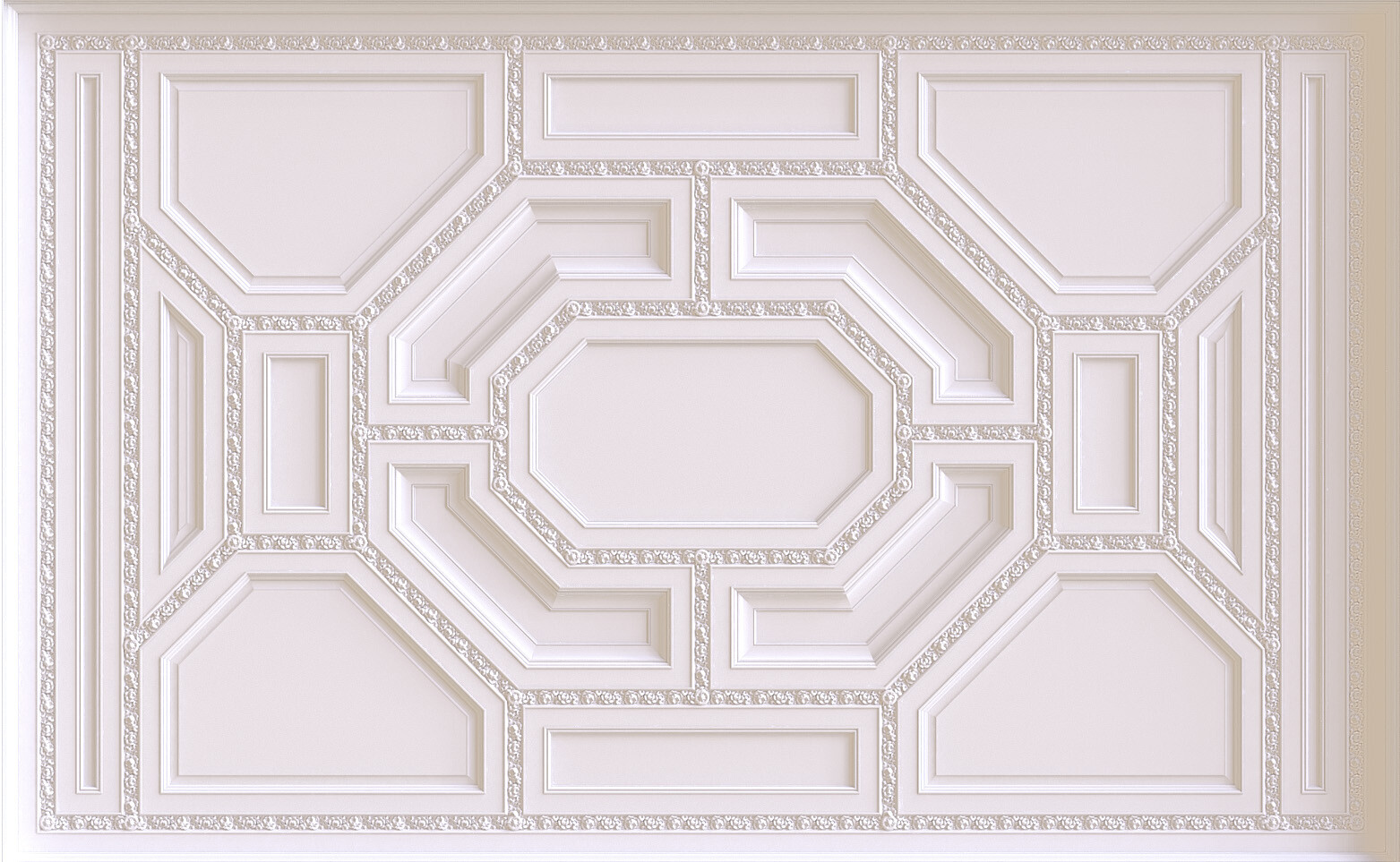 ArtStation - A decorated improvisation on the ceiling design pl-c2 from ...