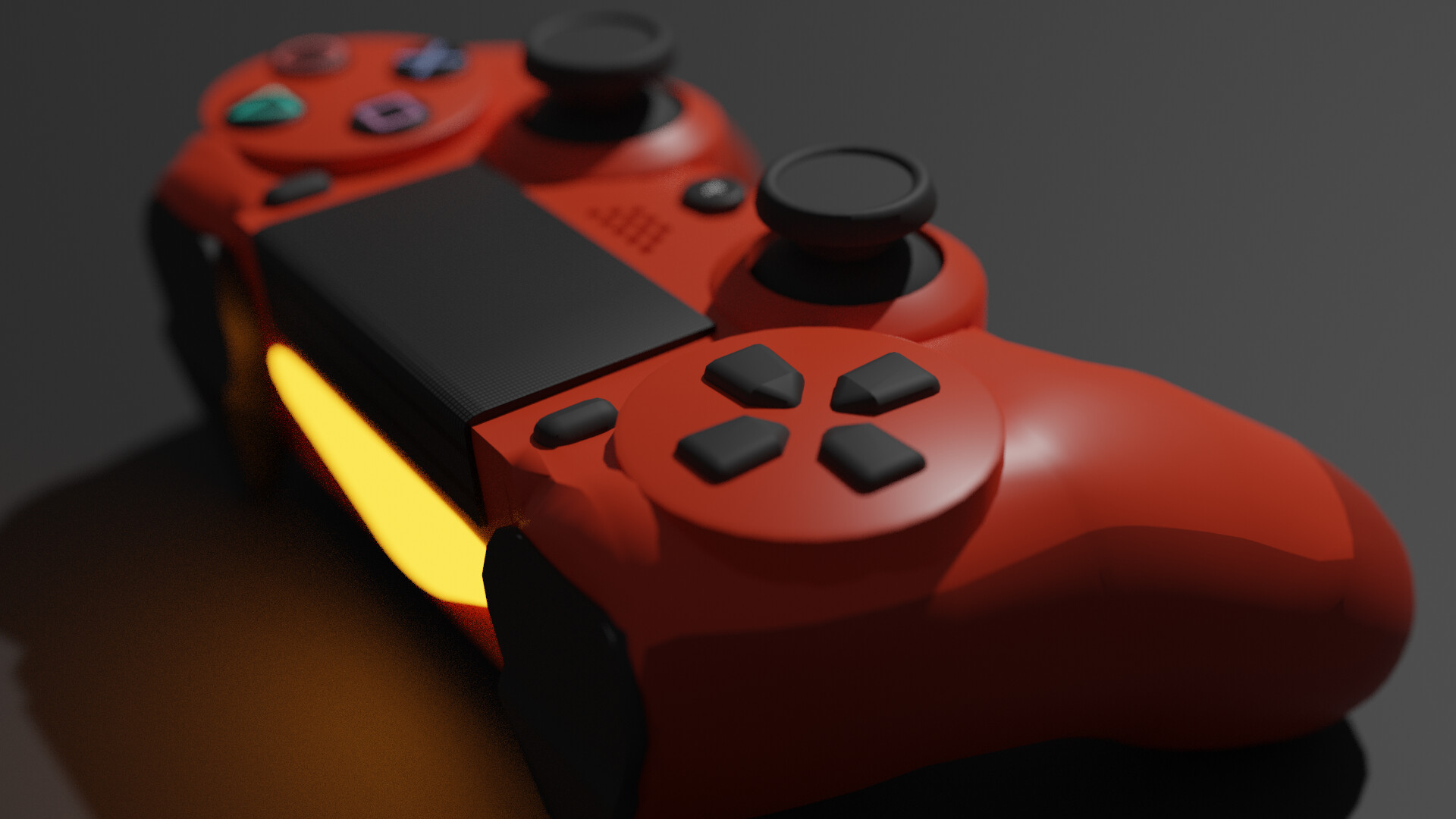 ArtStation - PS4 Joystick model