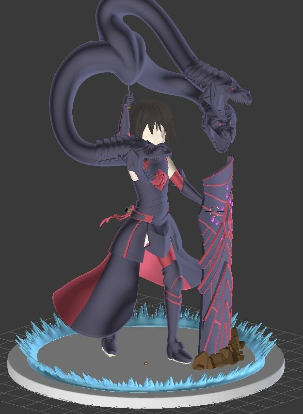 - gerom - - Bofuri - Maple - Selfmade figurine