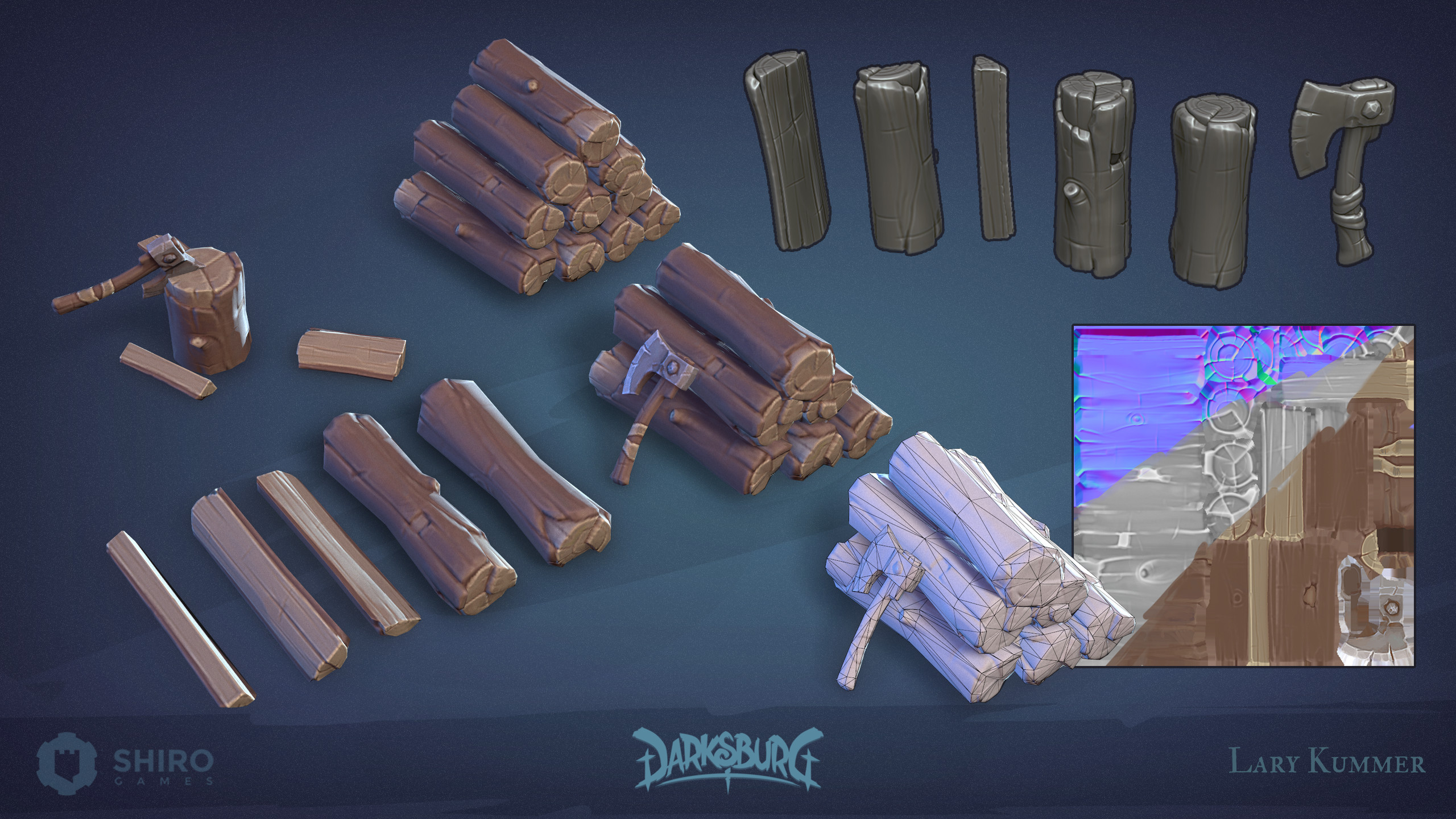 Lary Kummer Portfolio - Darksburg - Assets