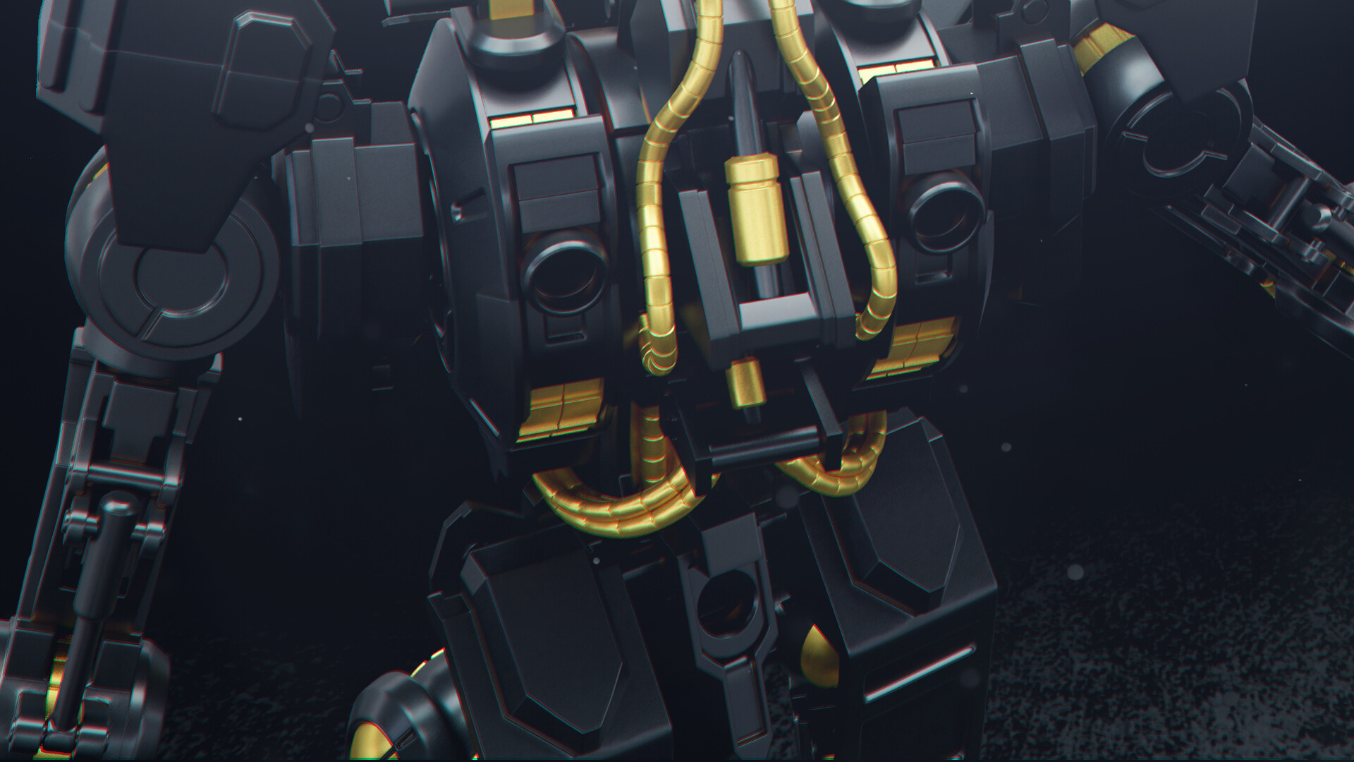 Zed Ohs - Gundam Barbatos Lupus Rex's Frame