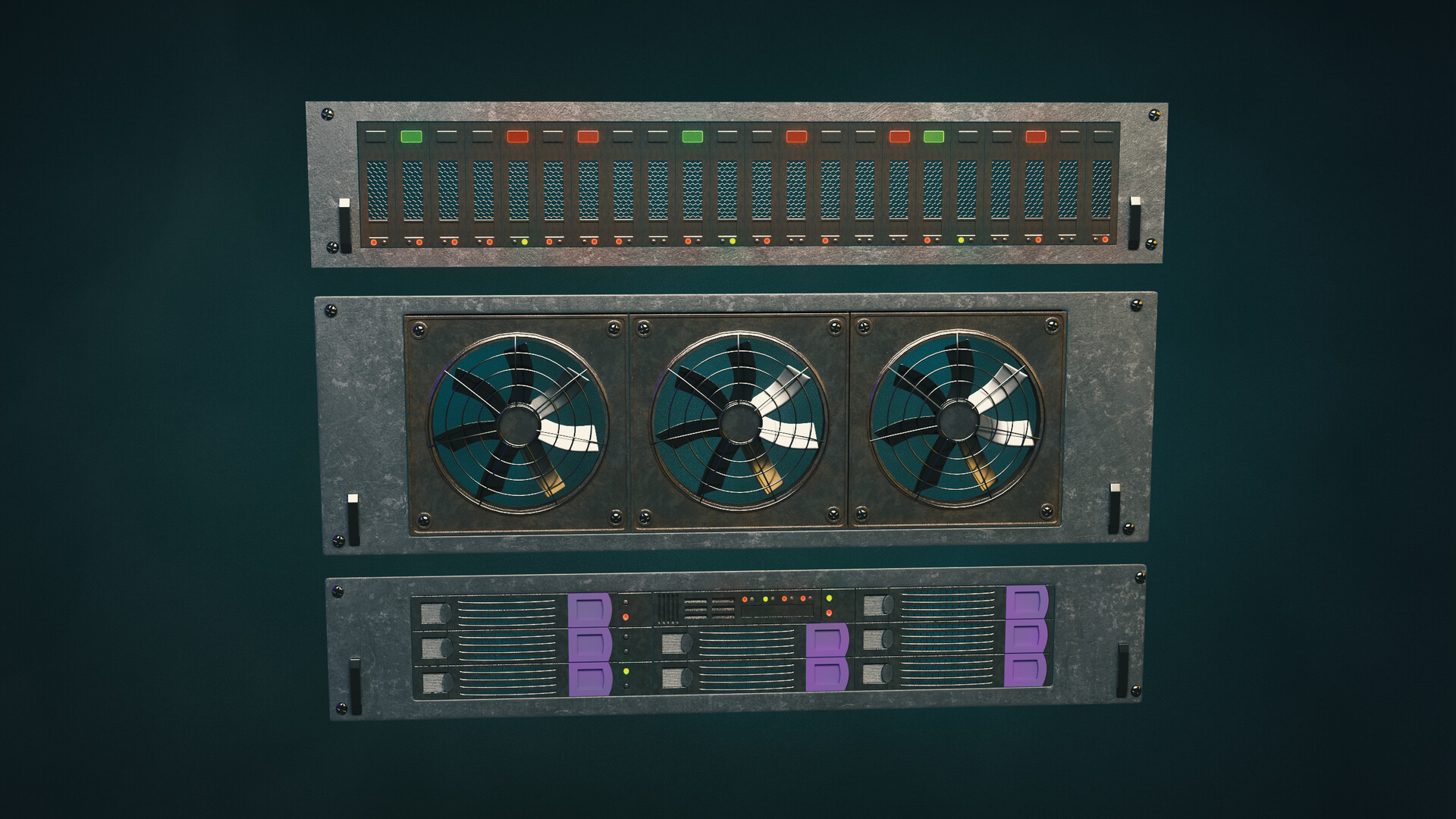 ArtStation - Lab_Racks_Modular