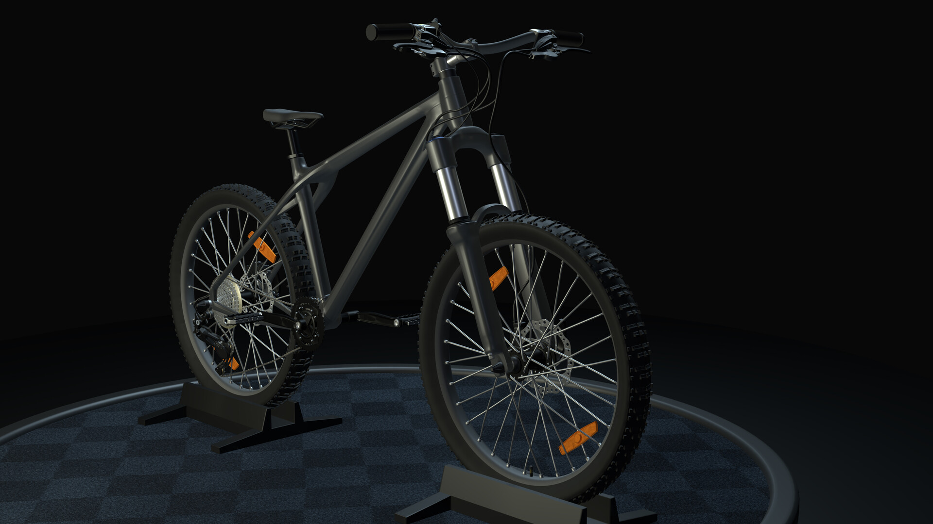 ArtStation - Model of a Bike