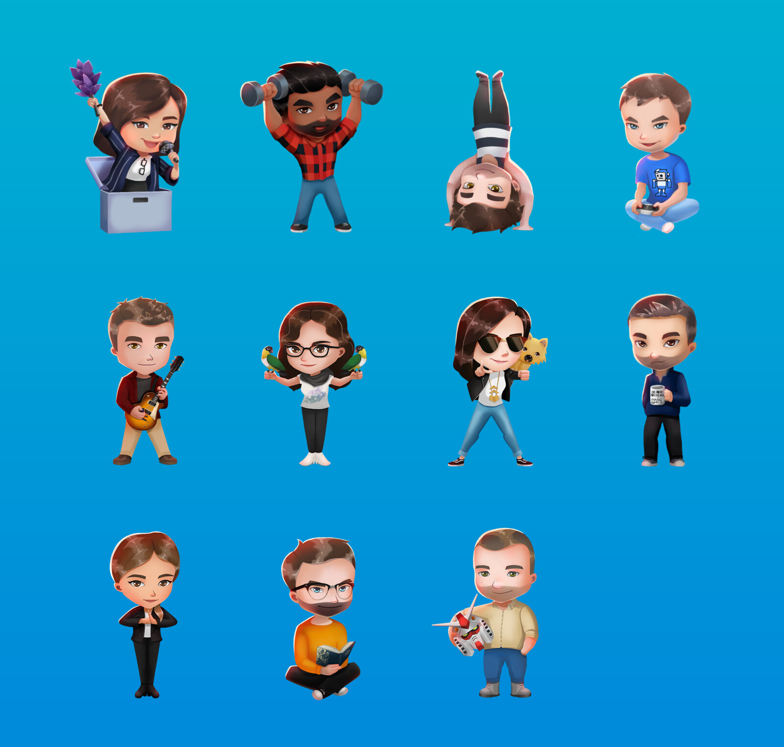 Em Zhao - Avatar Designs