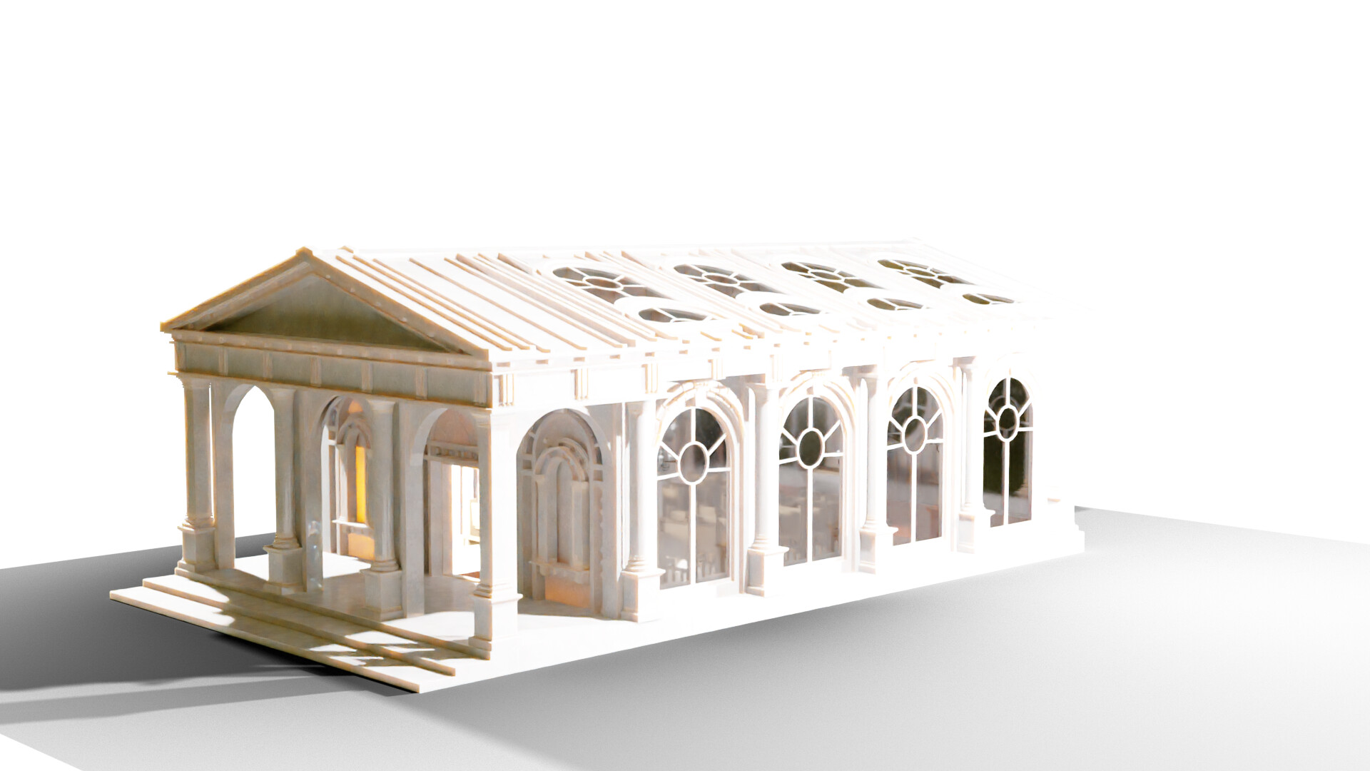 ArtStation - 3d Classical church