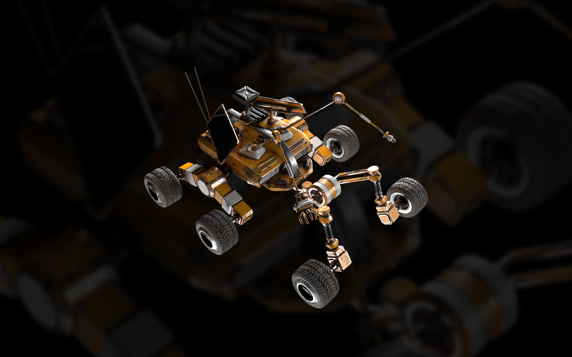 ArtStation - Rover model.