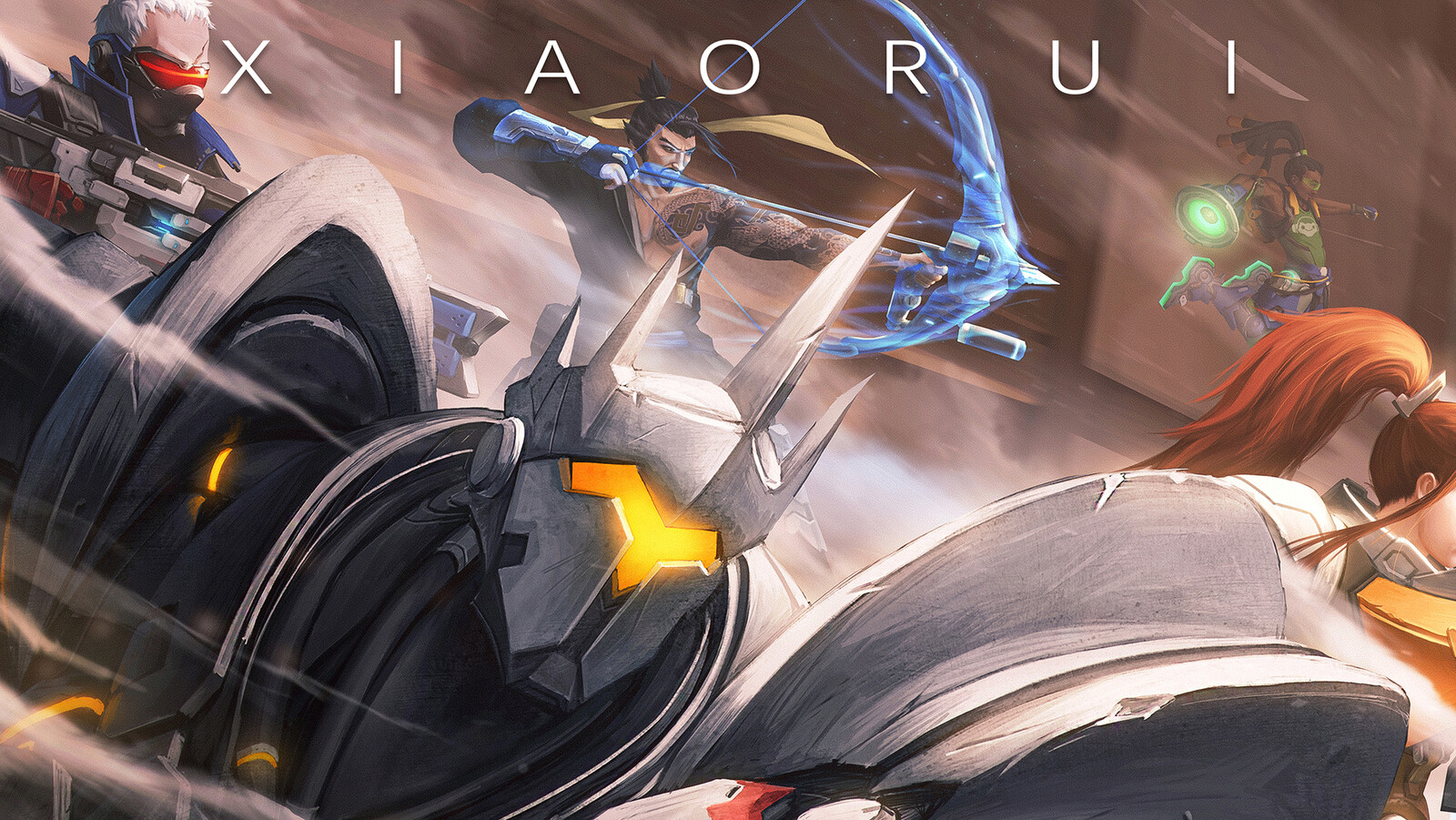 Xiaorui _Rui - 《OVERWATCH》Fan Art