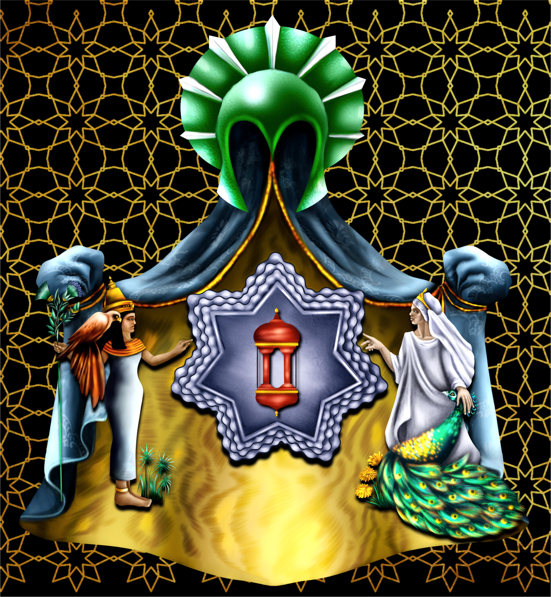 ArtStation - Dorne Heraldry- Coat of Arms of Main Academies