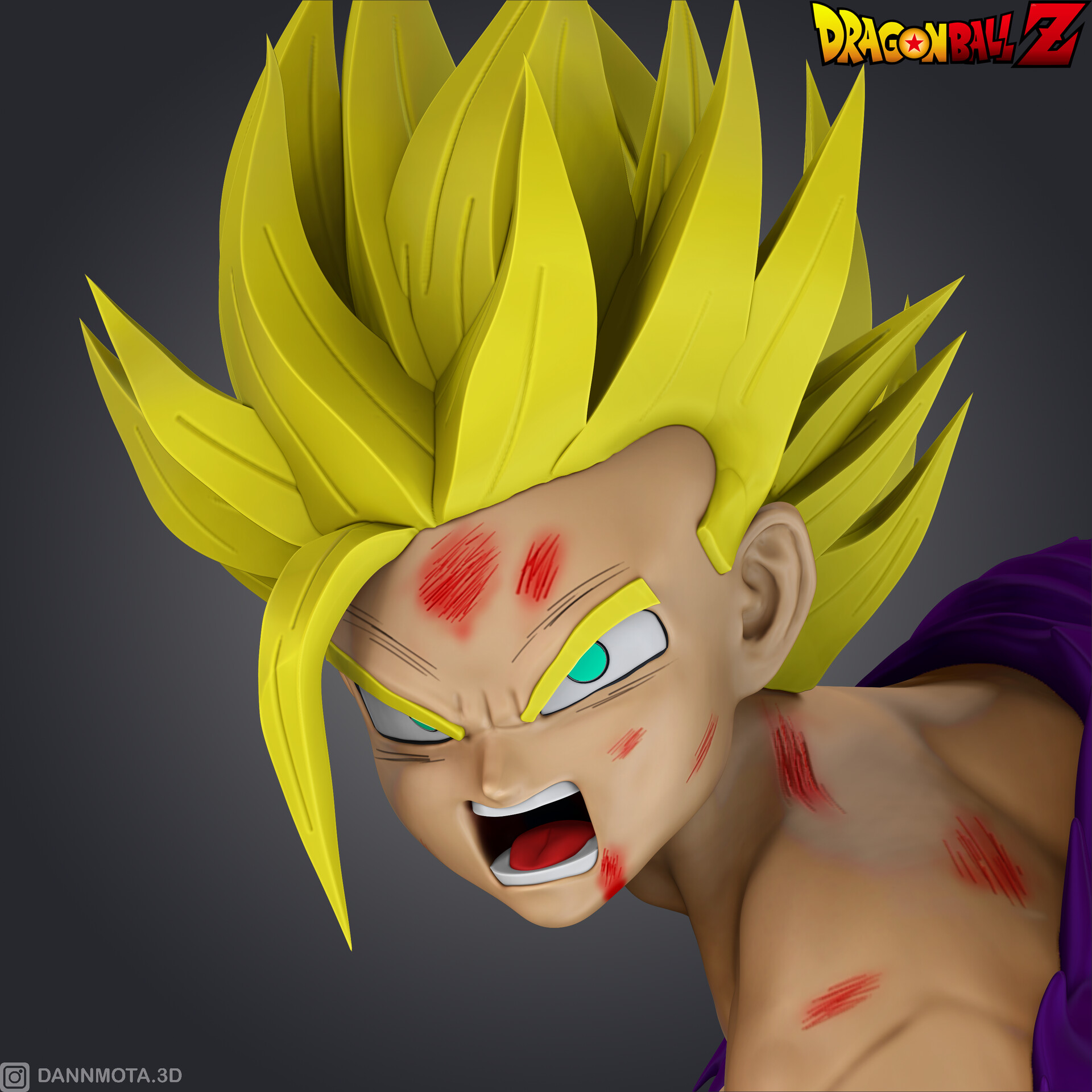 ArtStation - Gohan Statue