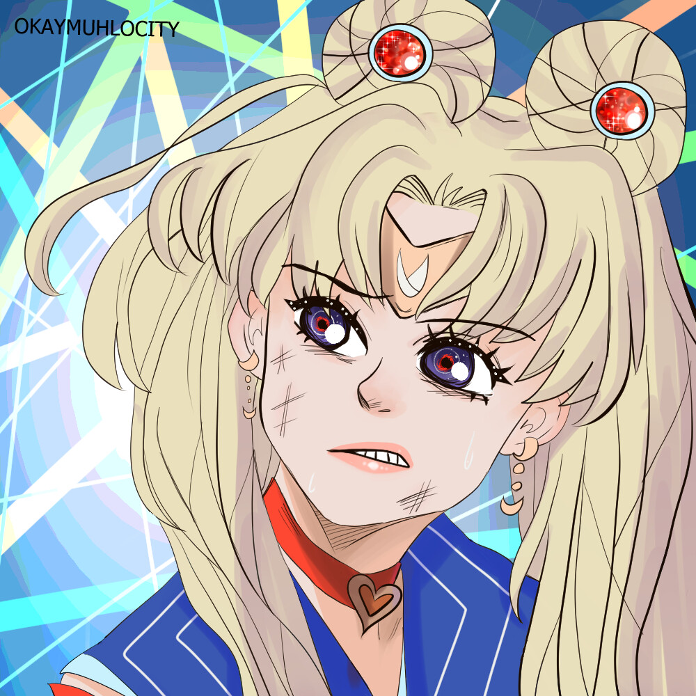 ArtStation - Sailor Moon!