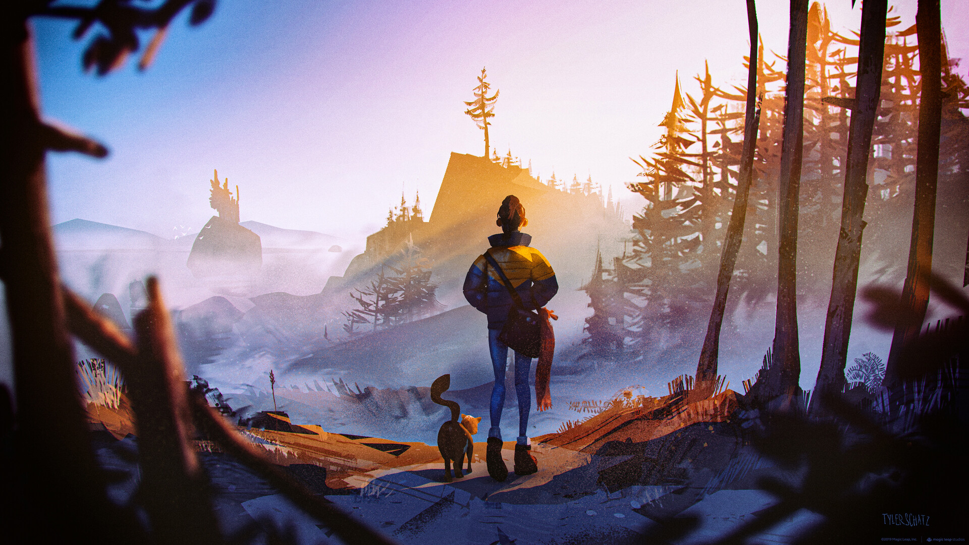 ArtStation - The Last Light, Magic Leap