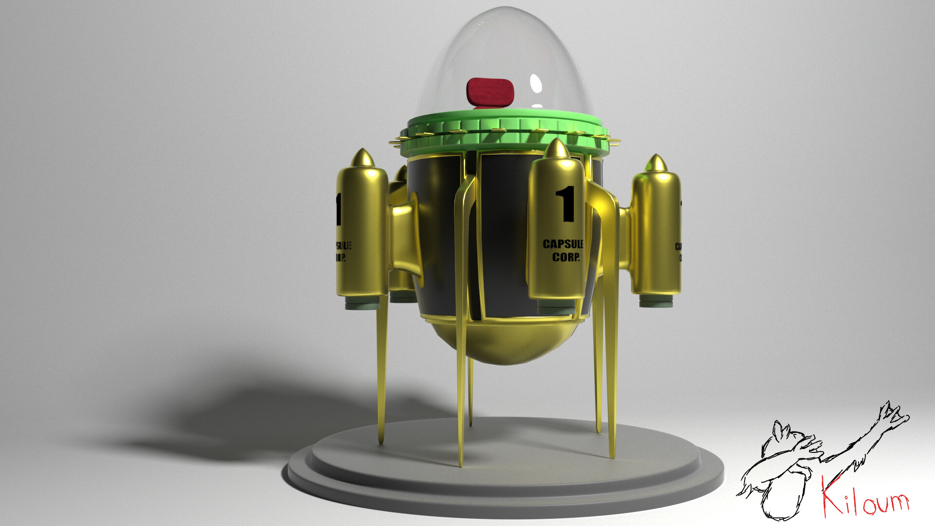 ArtStation - Trunks Time Machine