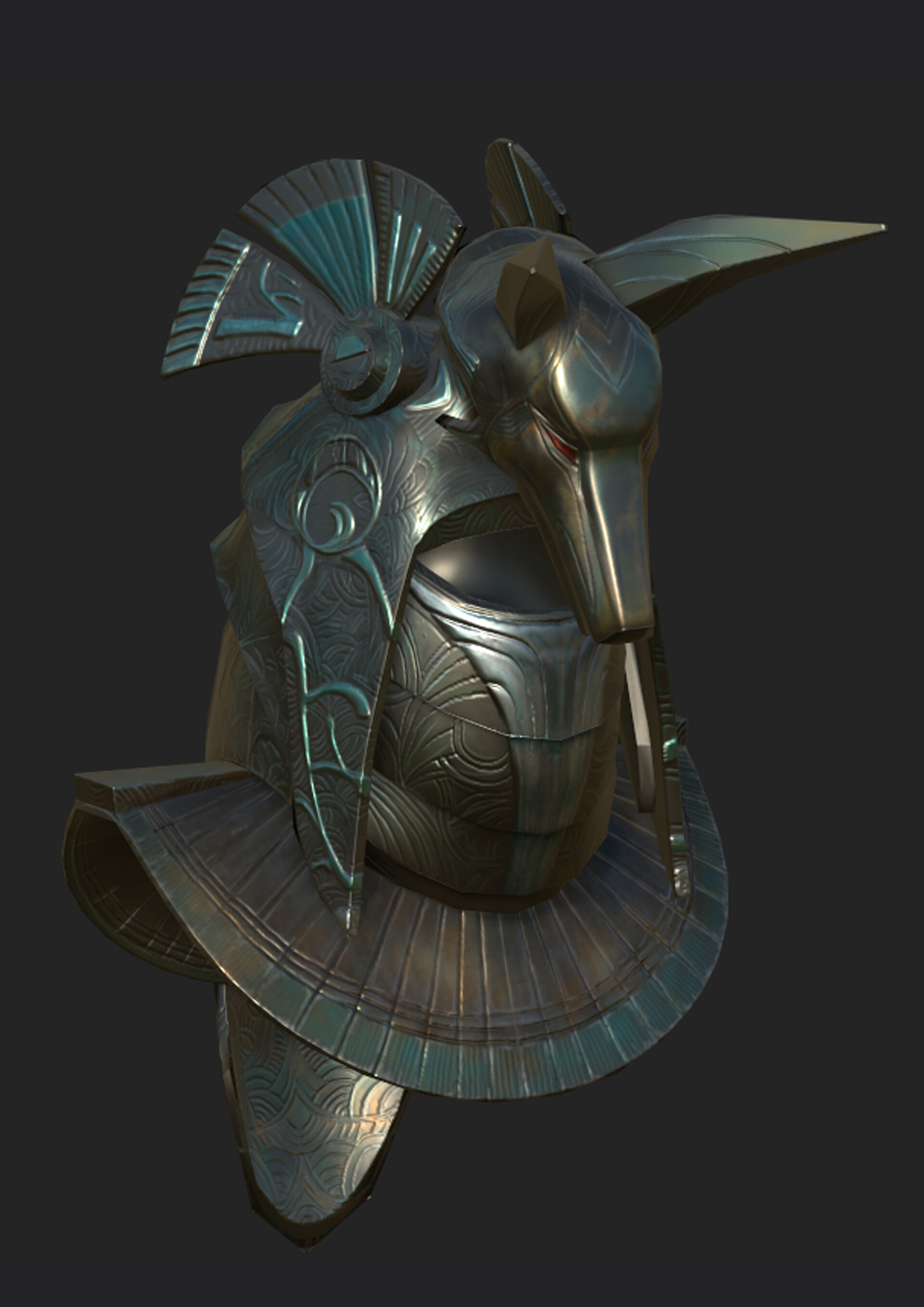 ArtStation - Mask of Anubis_Star Gate