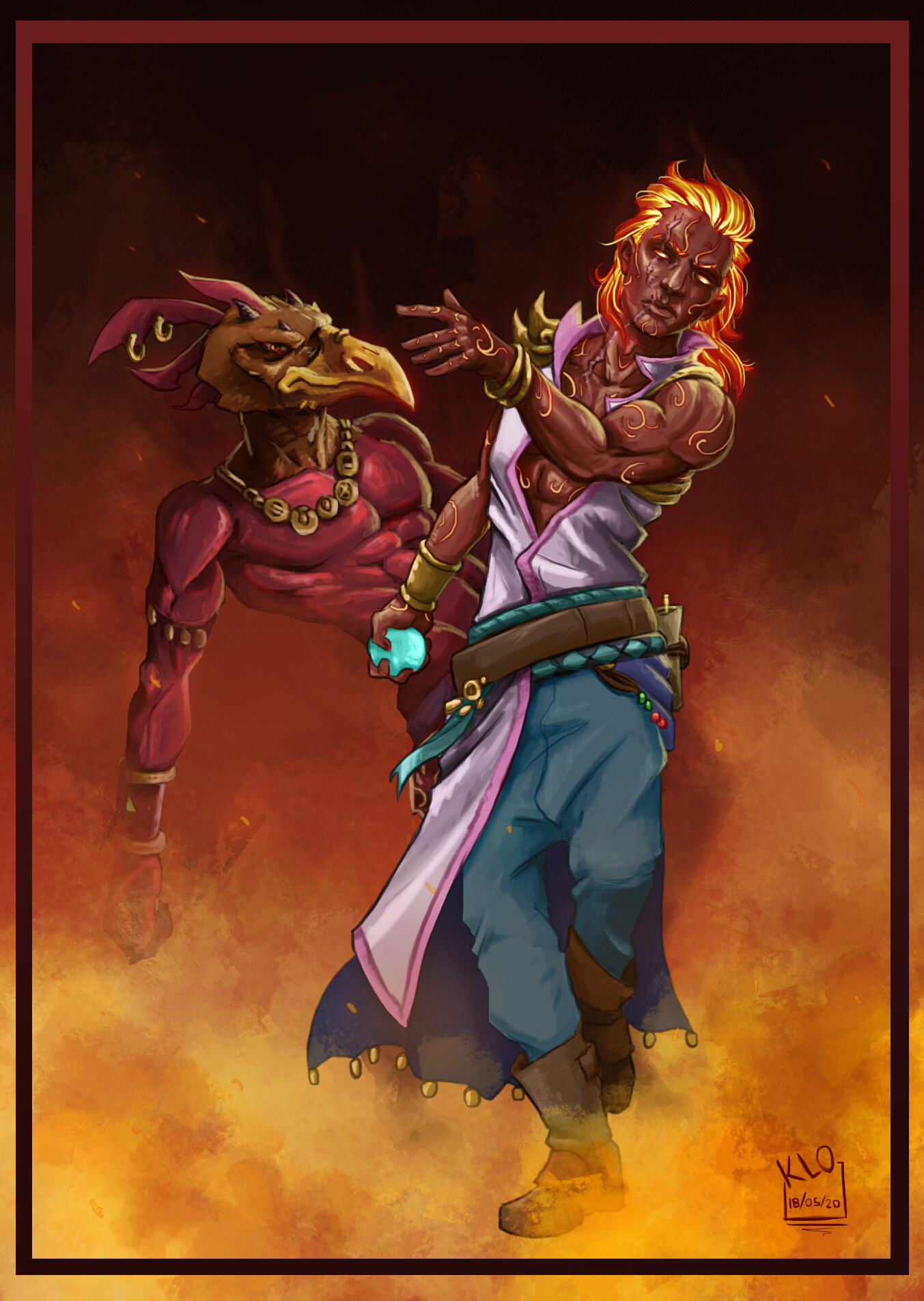 Azrael - Allanon, Prince of Fire