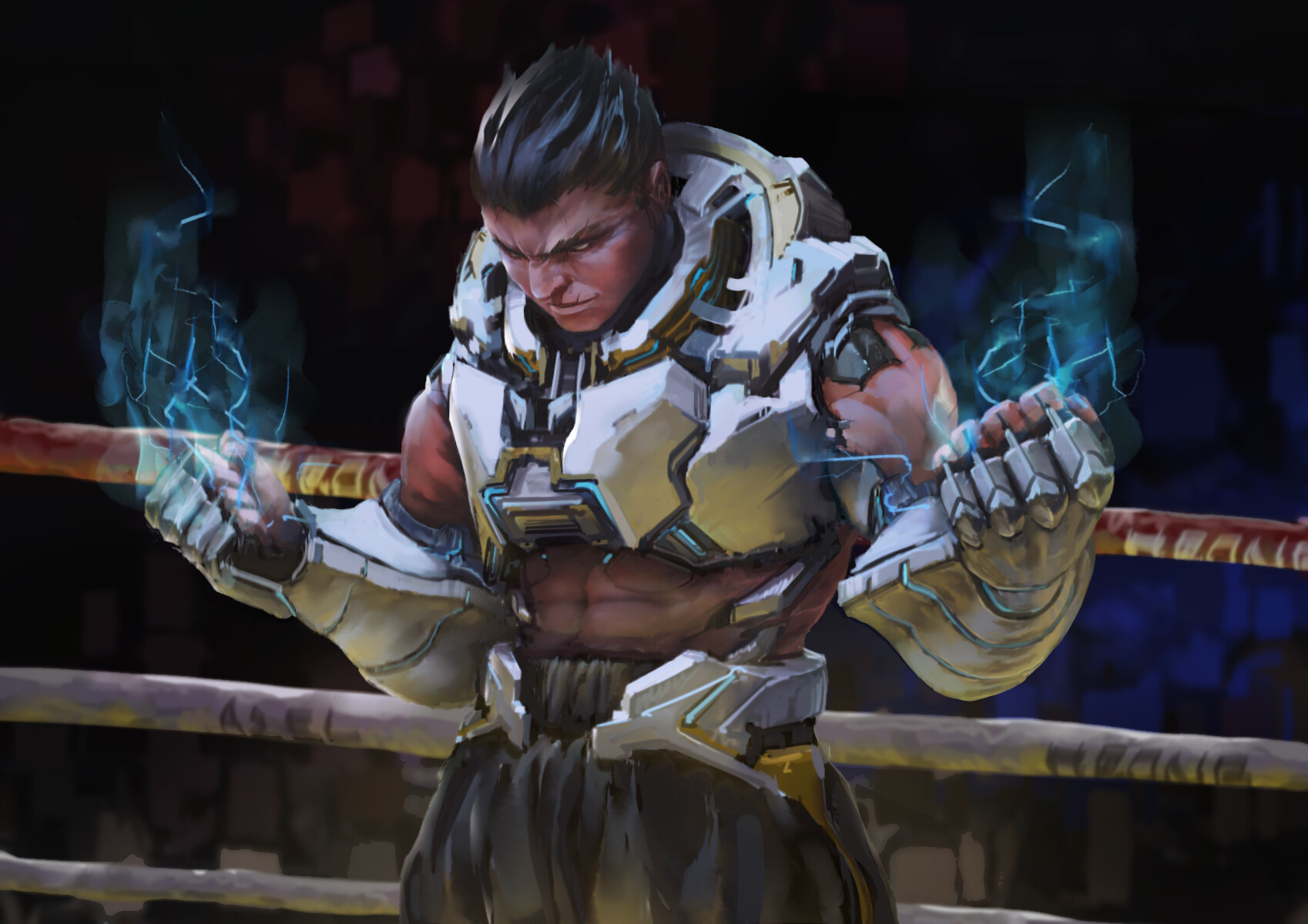 ArtStation - Underground fighter