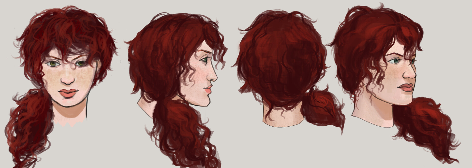 Cassandra Greye - Merchant game: Hair choices