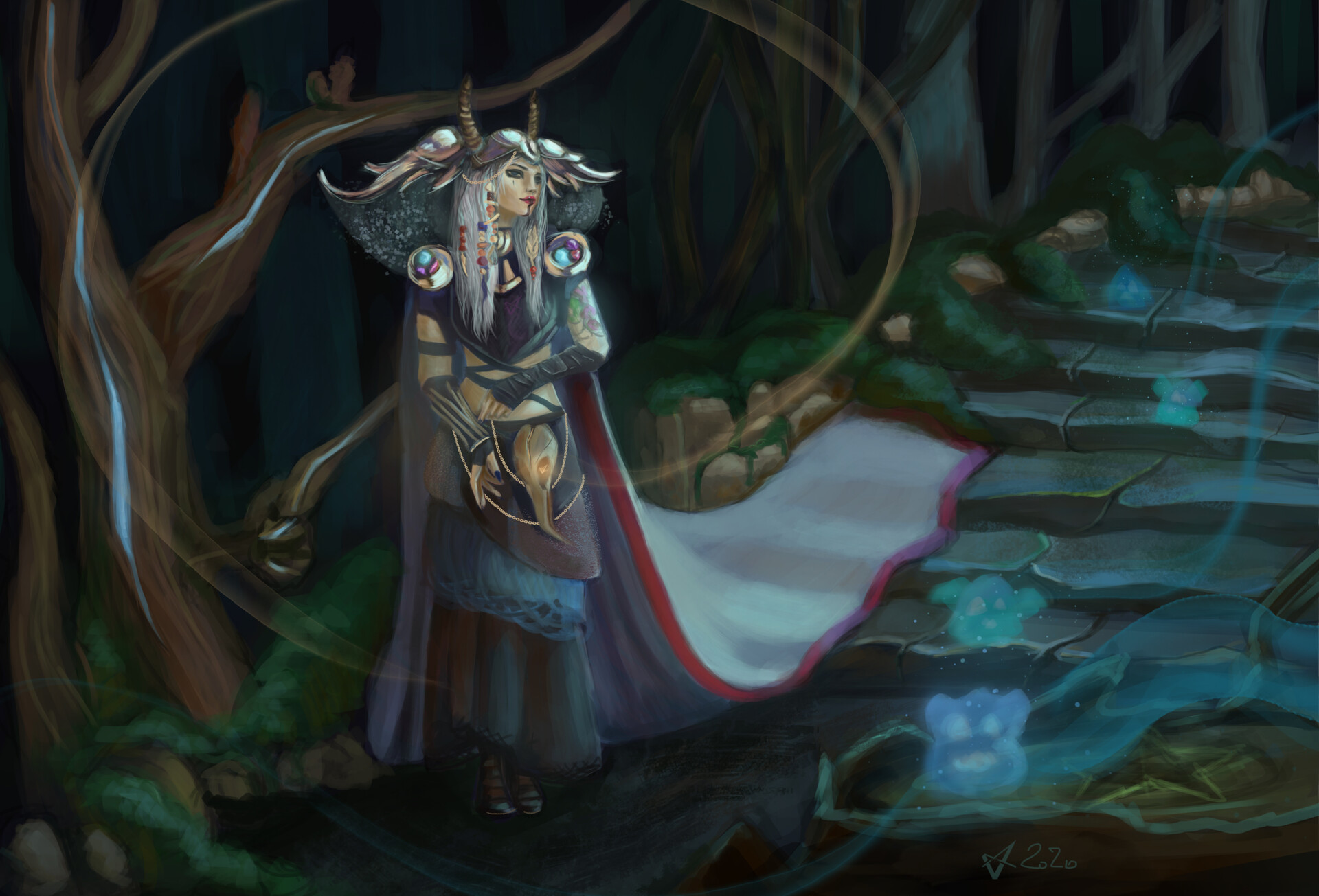 ArtStation - forest witch