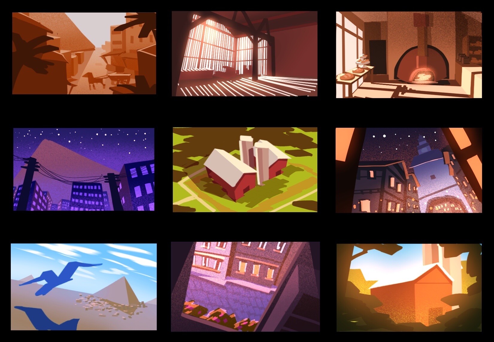ArtStation - Color Storyboards
