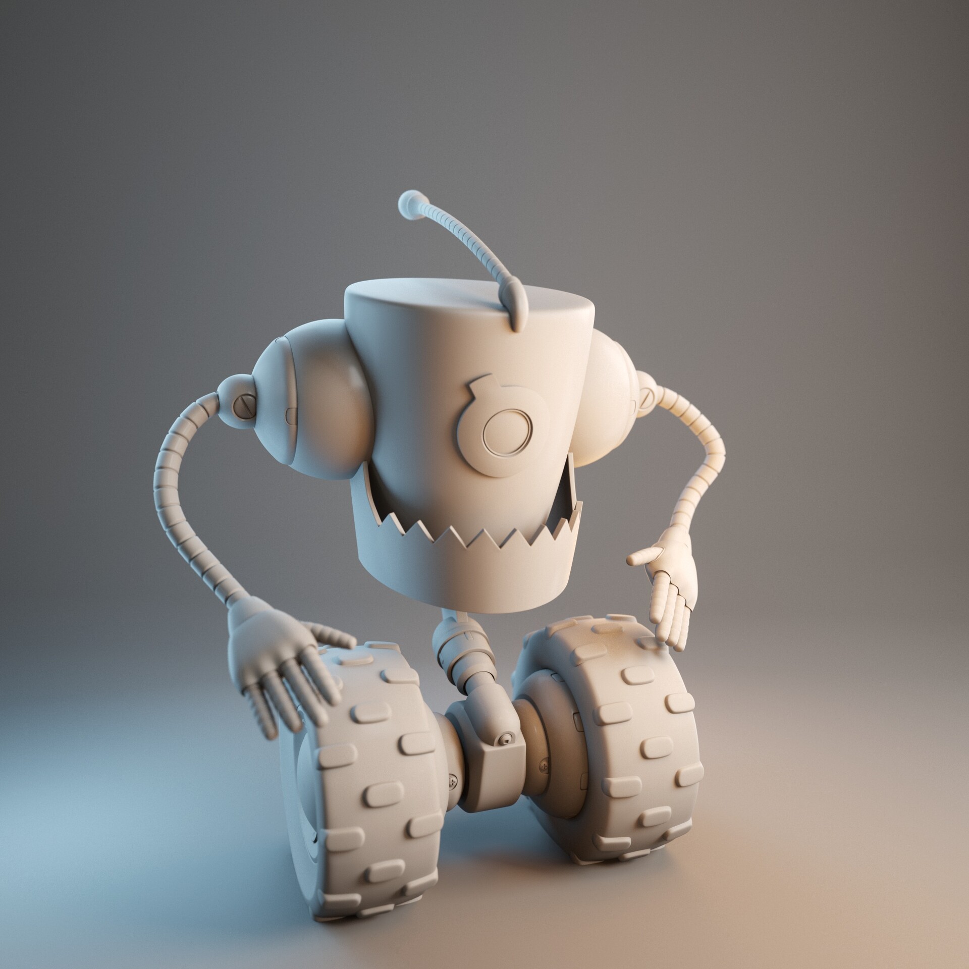 ArtStation - Cartoon robot