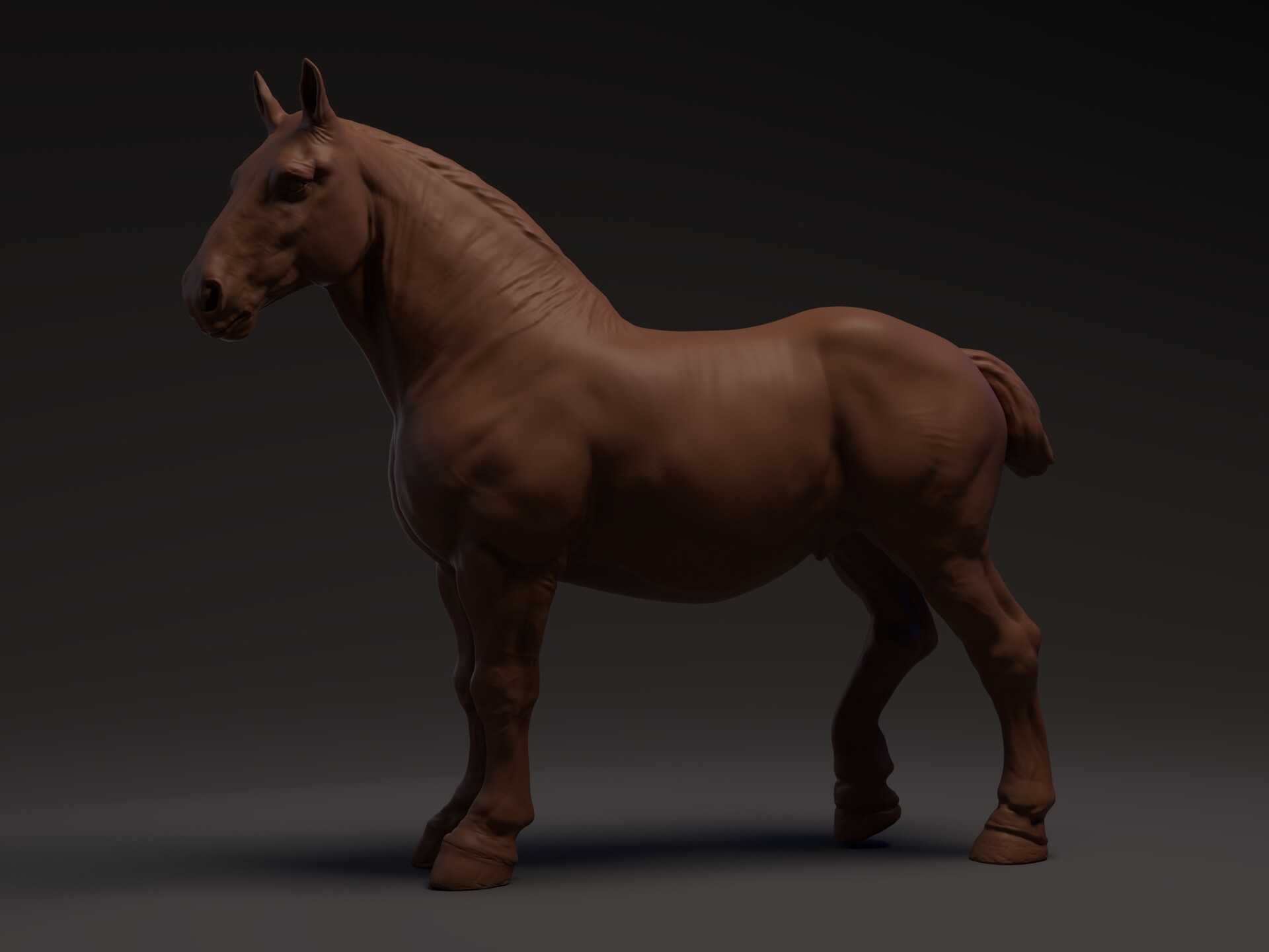 ArtStation - Draft Horse