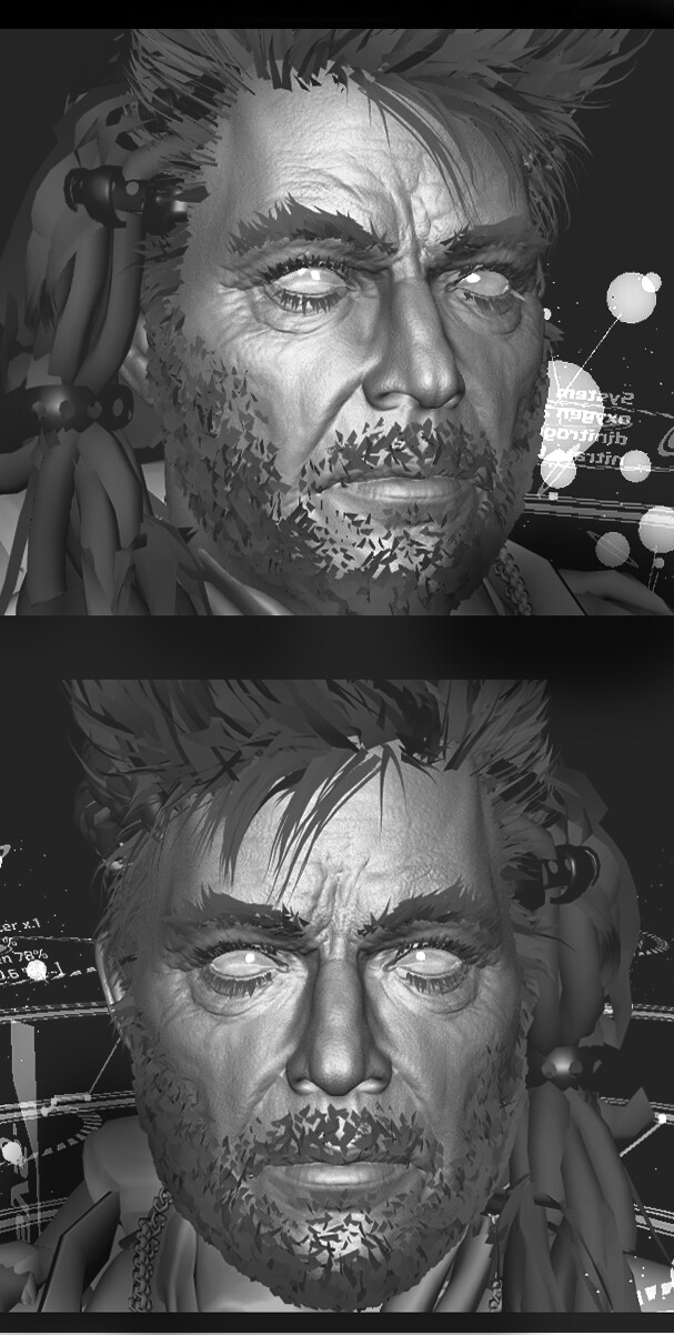 ArtStation - Cyberpunk dude