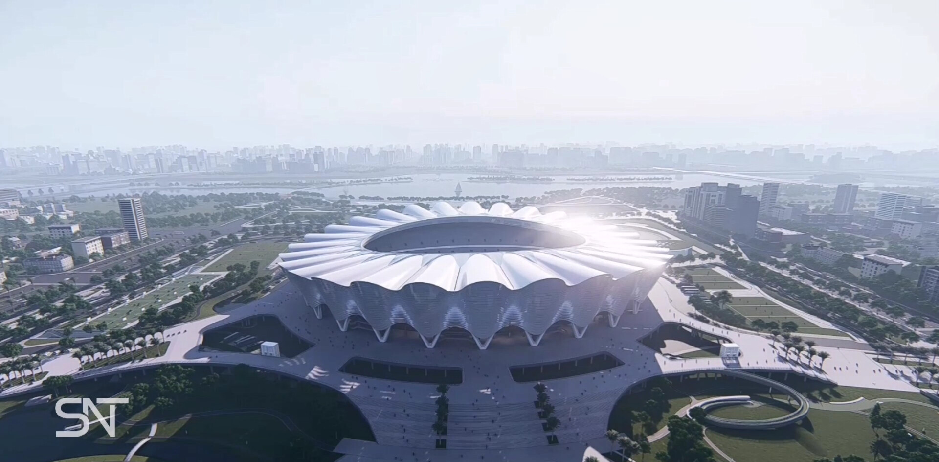 Yuk - Lumion Stadium Flythrough Animation