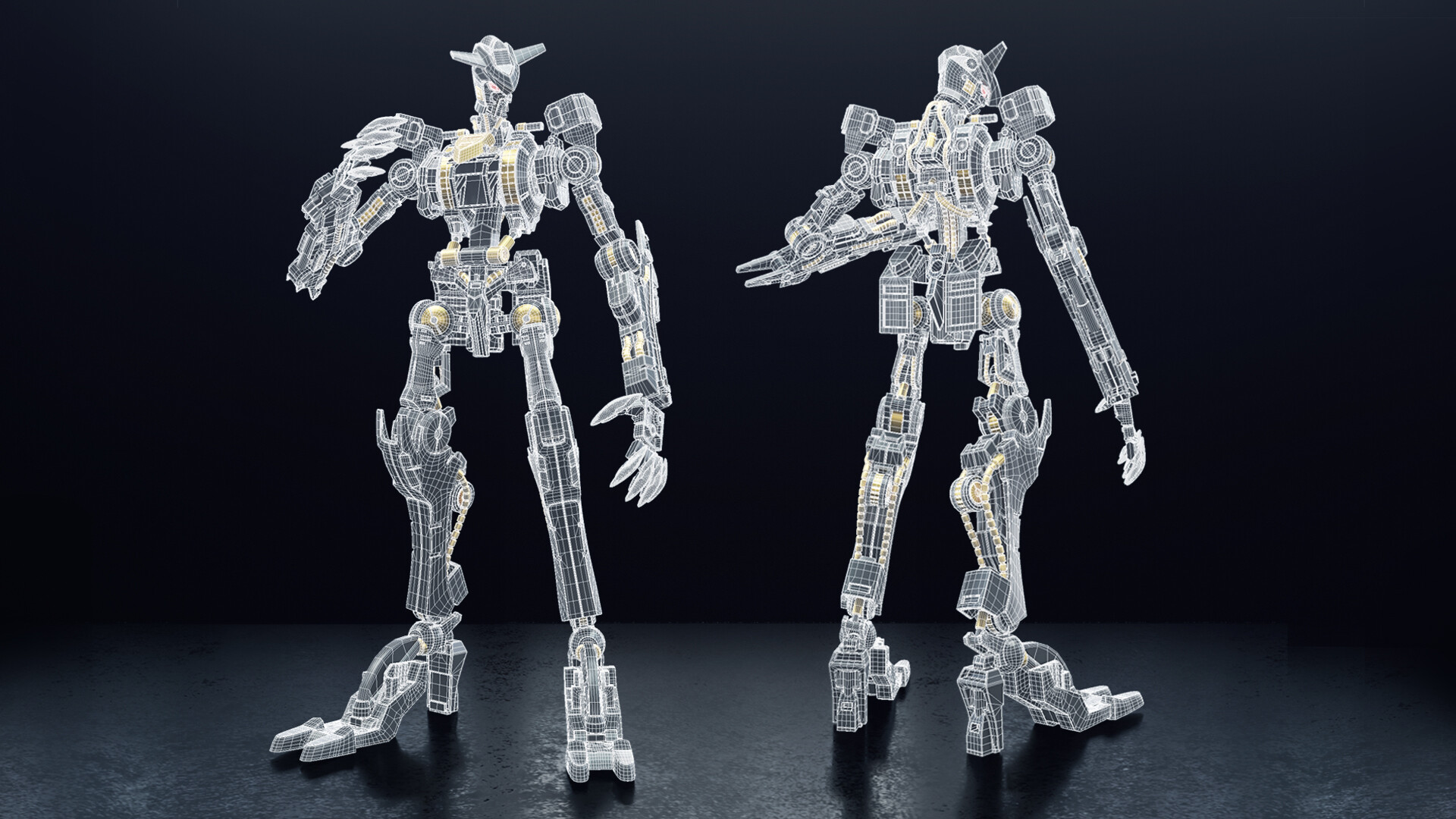 Zed Ohs - Gundam Barbatos Lupus Rex's Frame