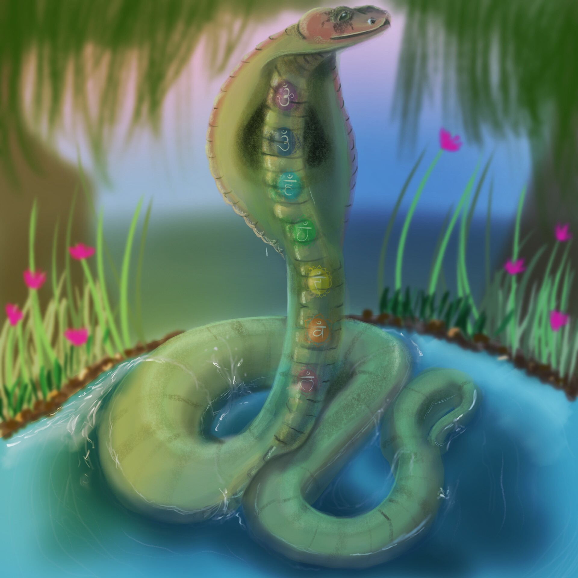 ArtStation - Chakra Snake