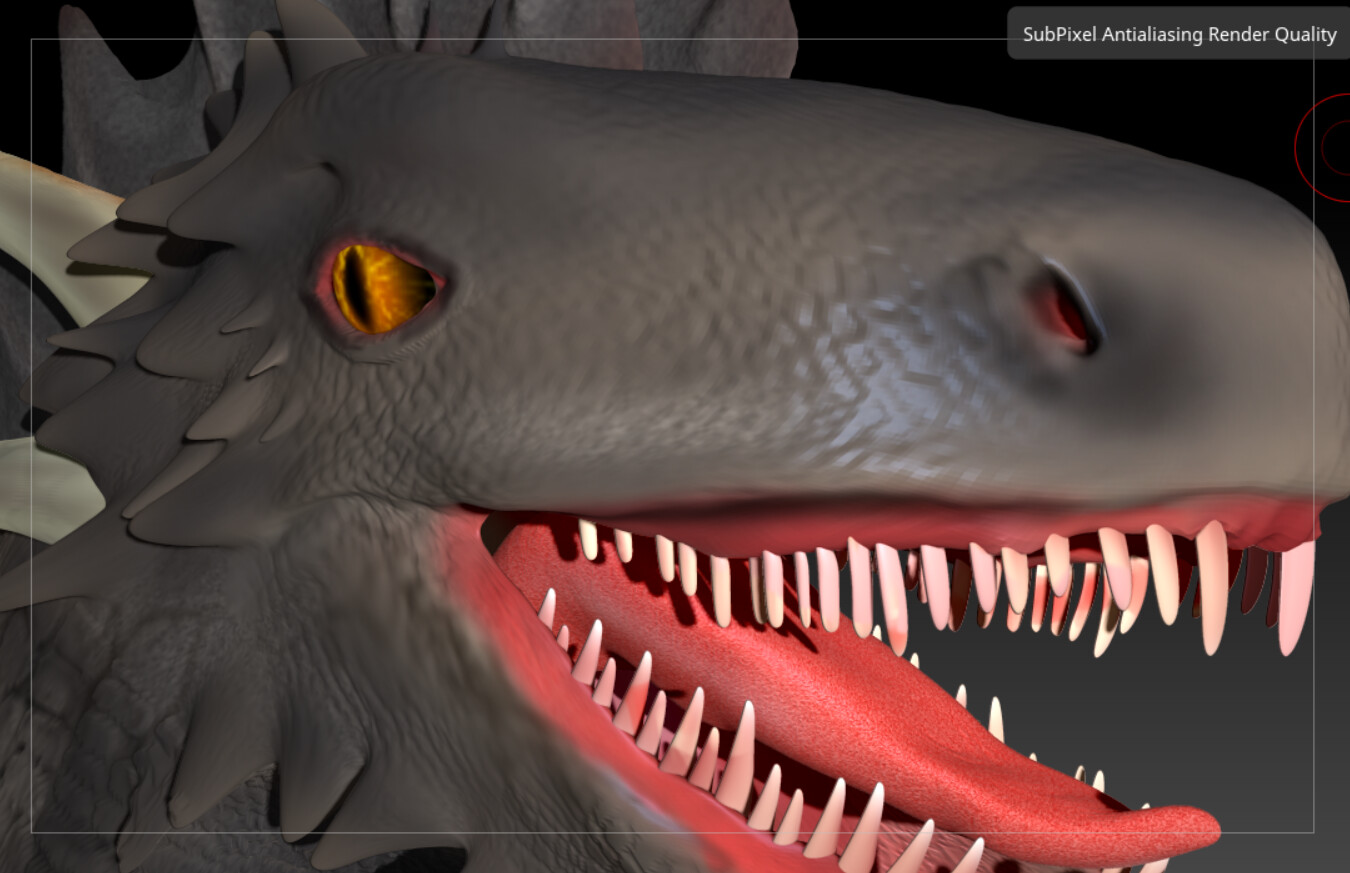 ArtStation - Dragon Face