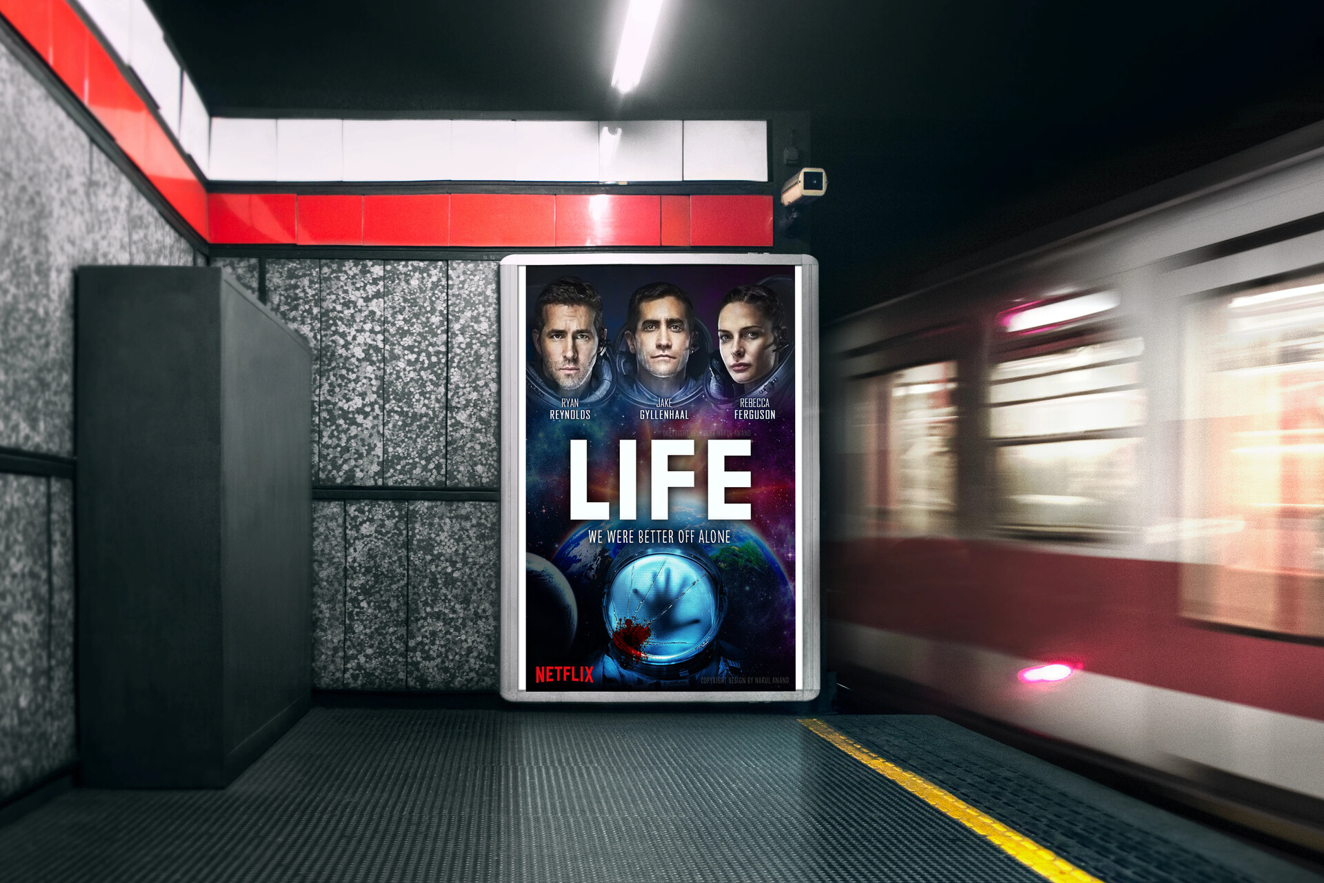 ArtStation - Life Movie Poster Design | Nakul Anand | Netflix