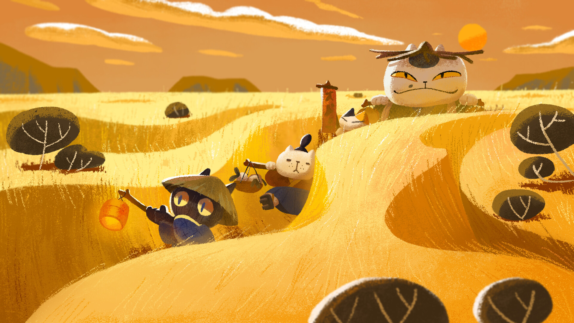 ArtStation - Cat's parade