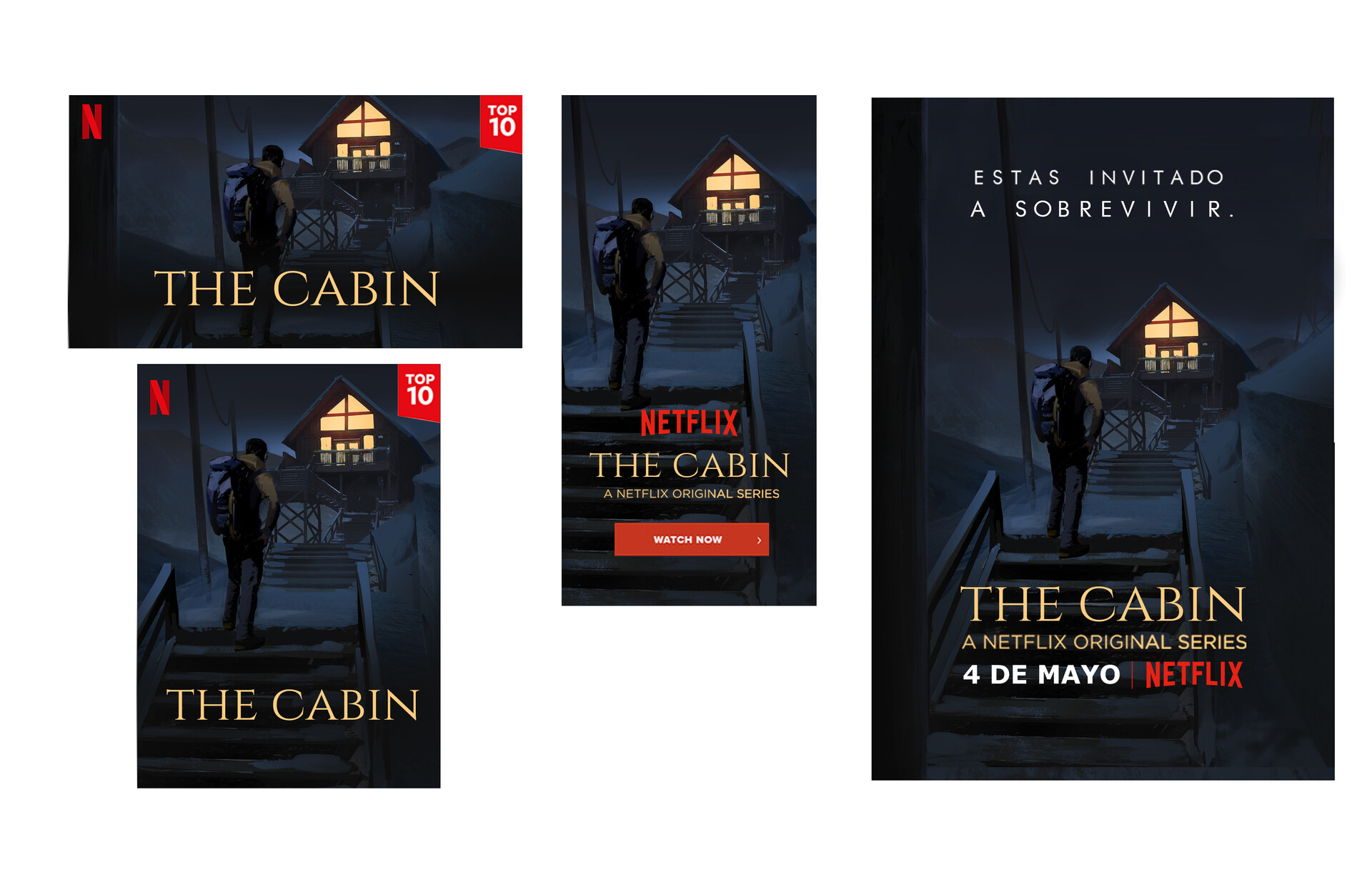 ArtStation - Banner Sample (Netflix Show)