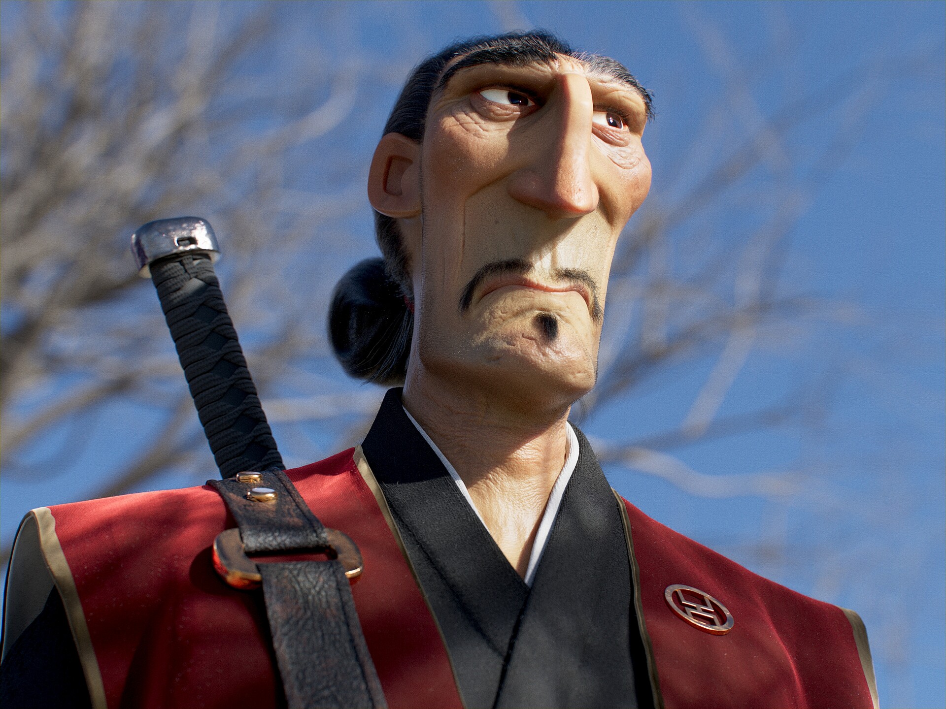 ArtStation - Yoshiro the Samurai