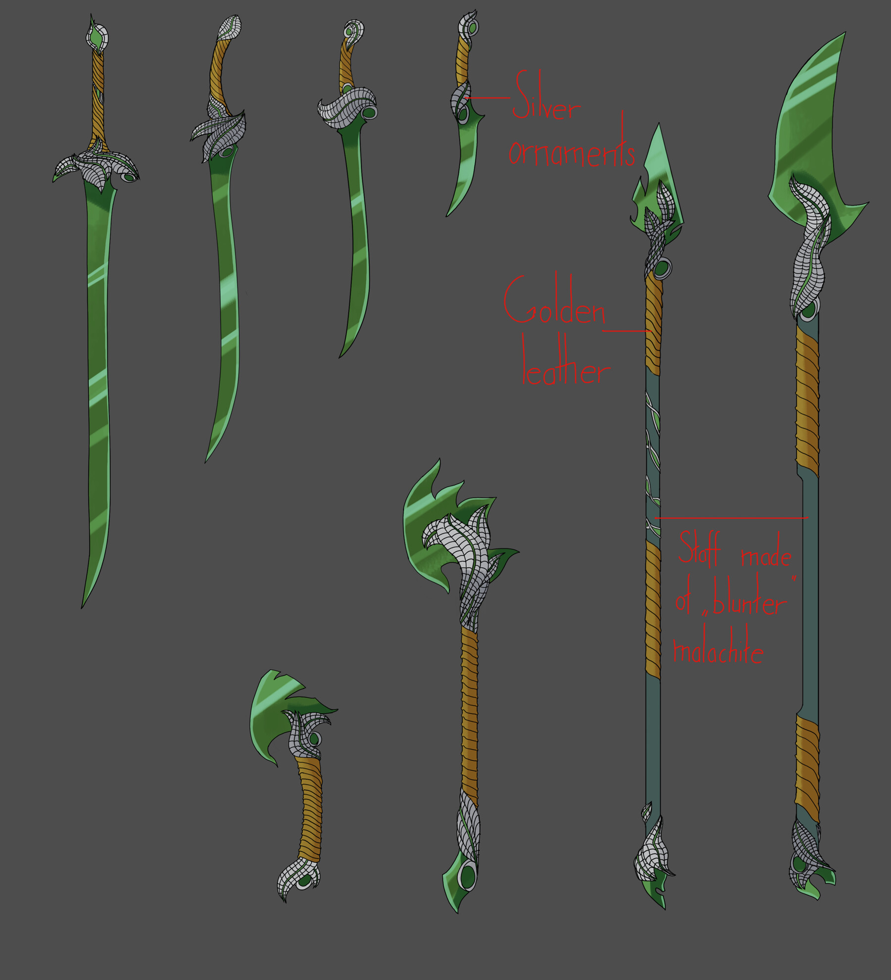 Dal SifoDyas - Glass Weapon Set