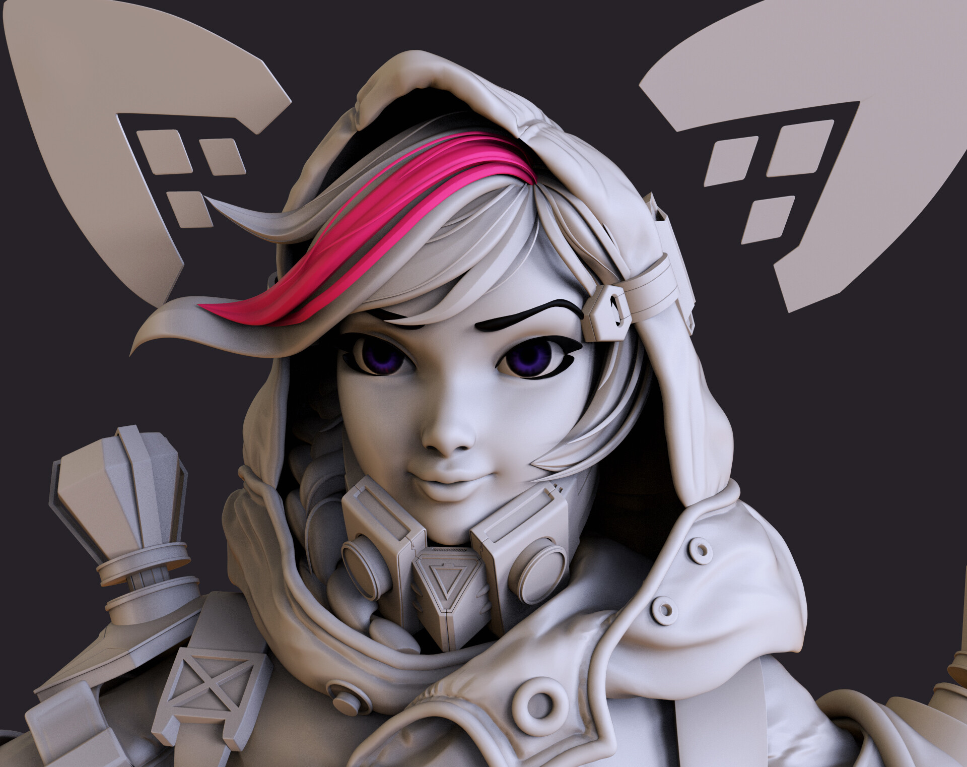 ArtStation - Upper class girl sculpt