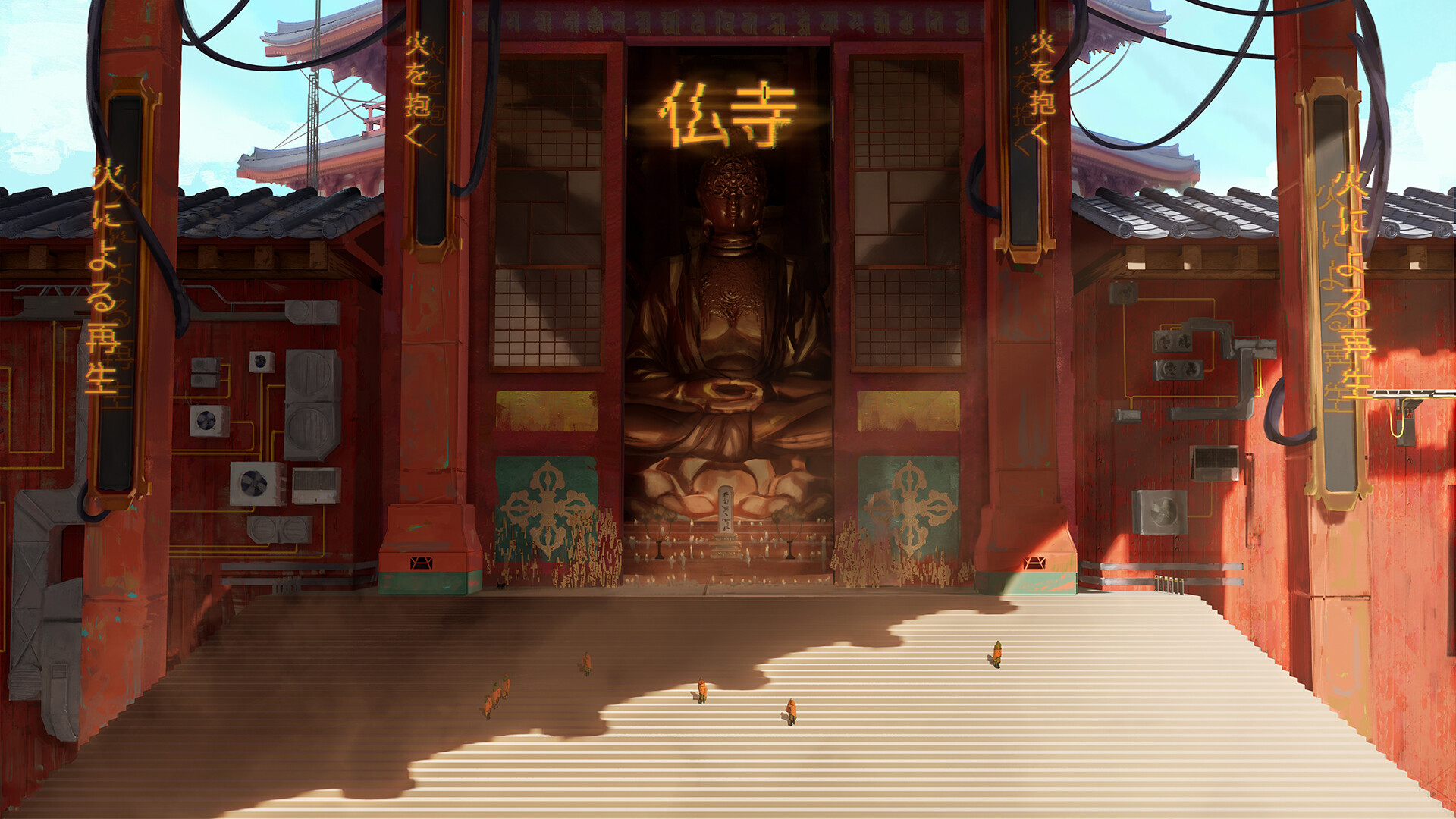 ArtStation - Cyber Temple