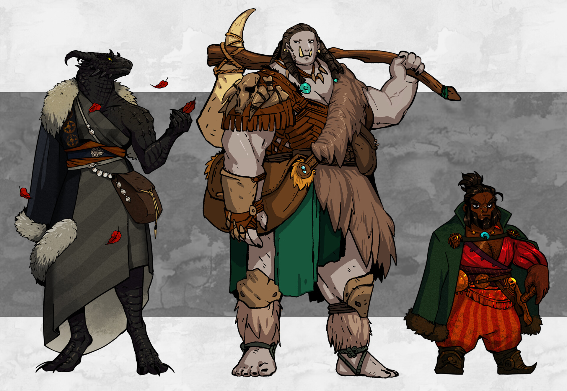 ArtStation - dnd party #2