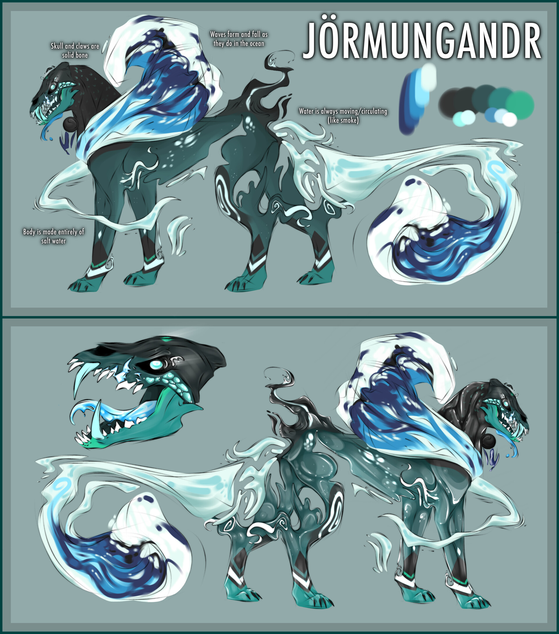 ArtStation - Jormungandr [2019 Reference]