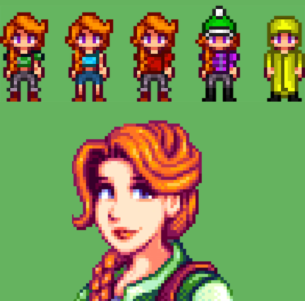 DreamLab Studio - My attempt at creating Leah from the game Stardew Valley