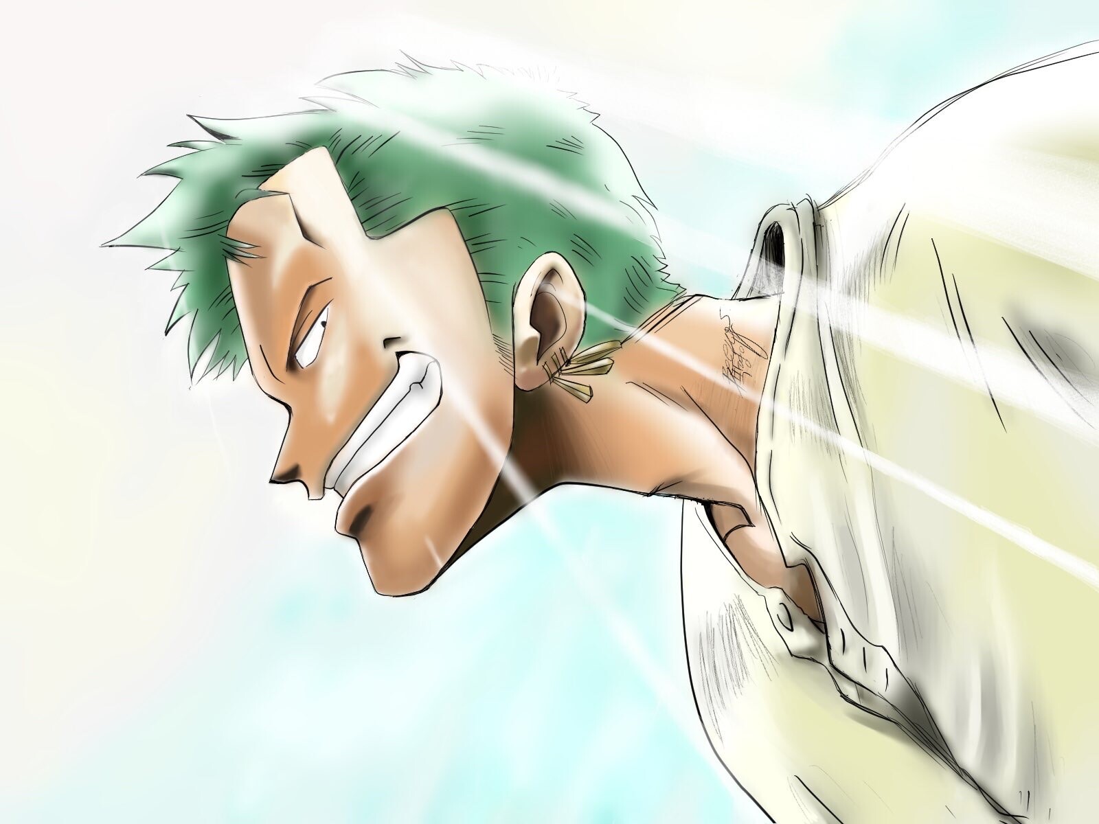 ArtStation - SOLO - Onepiece 💚