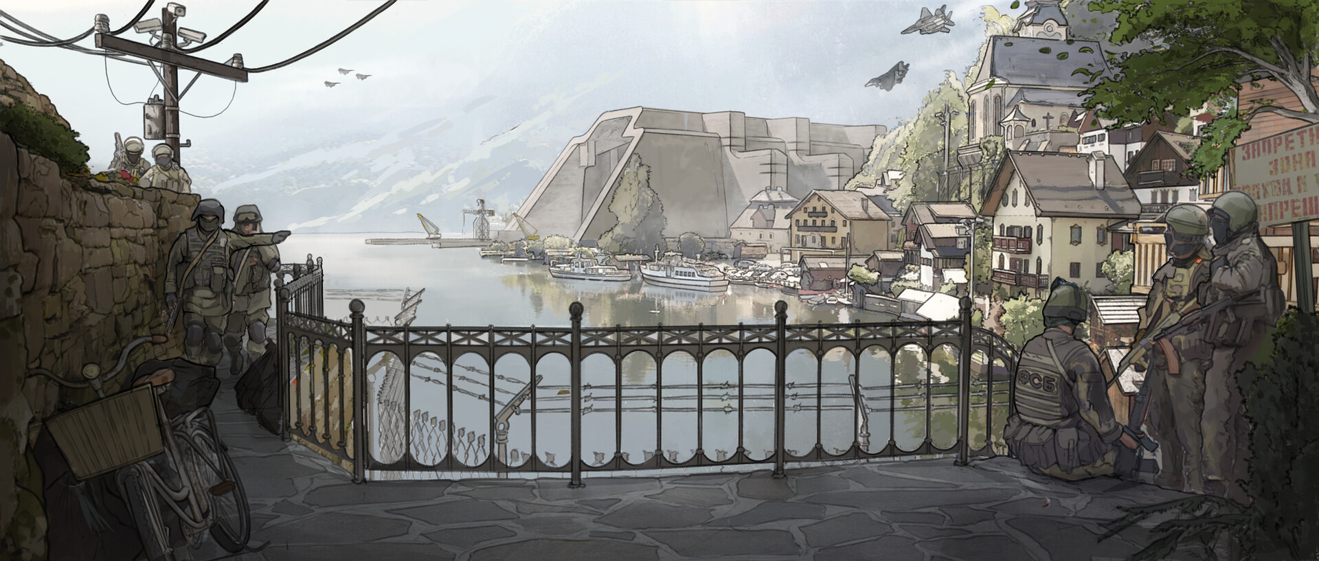 ArtStation - Cold War Revival - Enemy Patrol