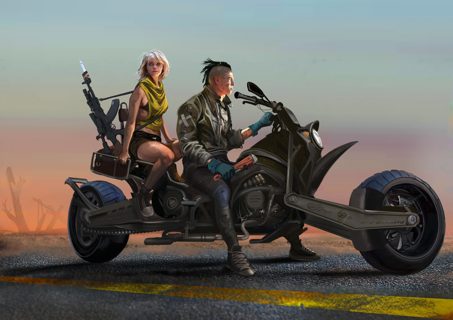 ArtStation - horizontal fork