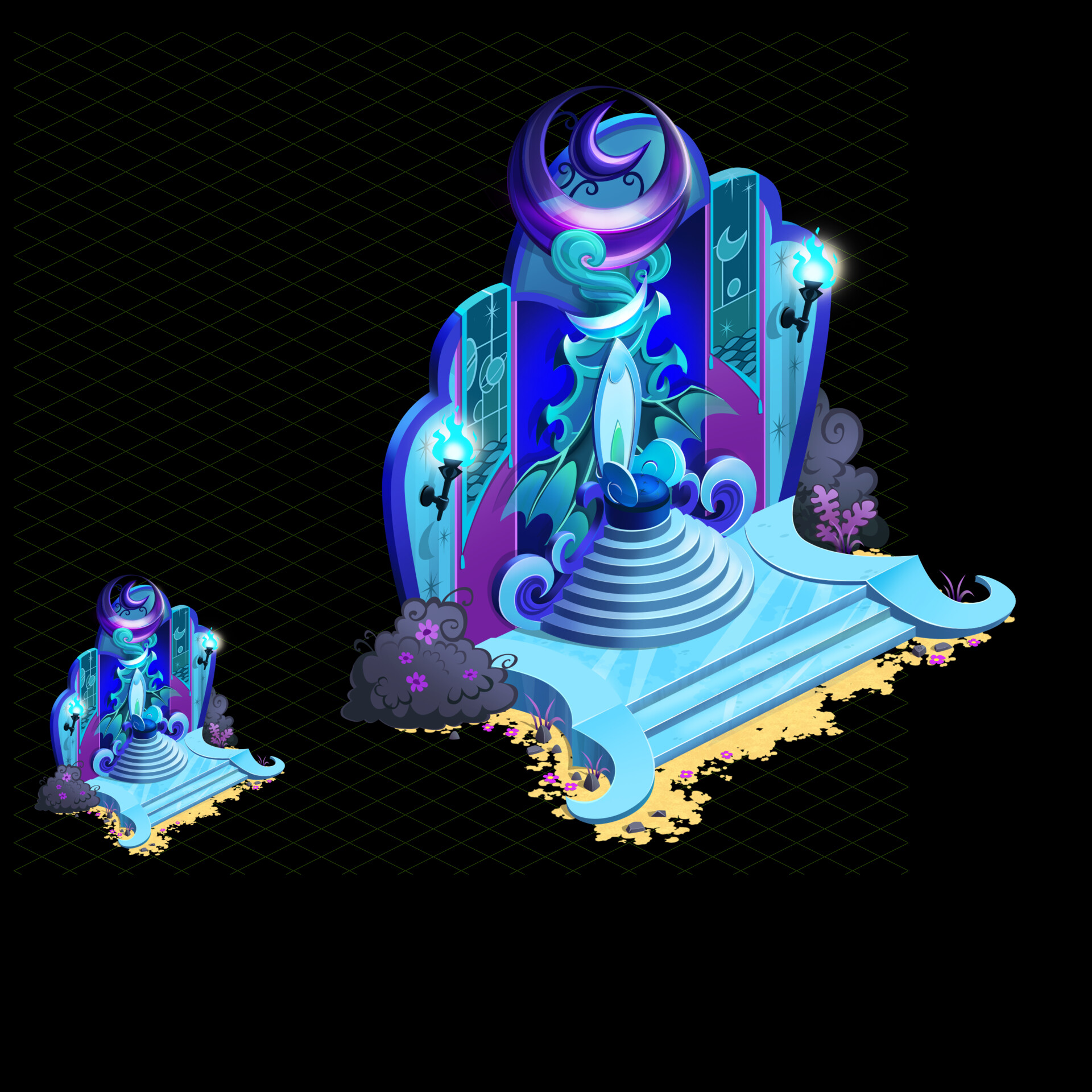 ArtStation - MLP Throne of Shadows Game art