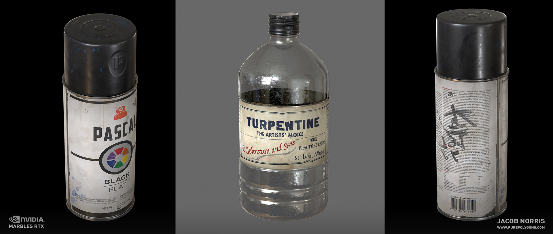 Jacob Norris - Marbles RTX - Artists Breakdown