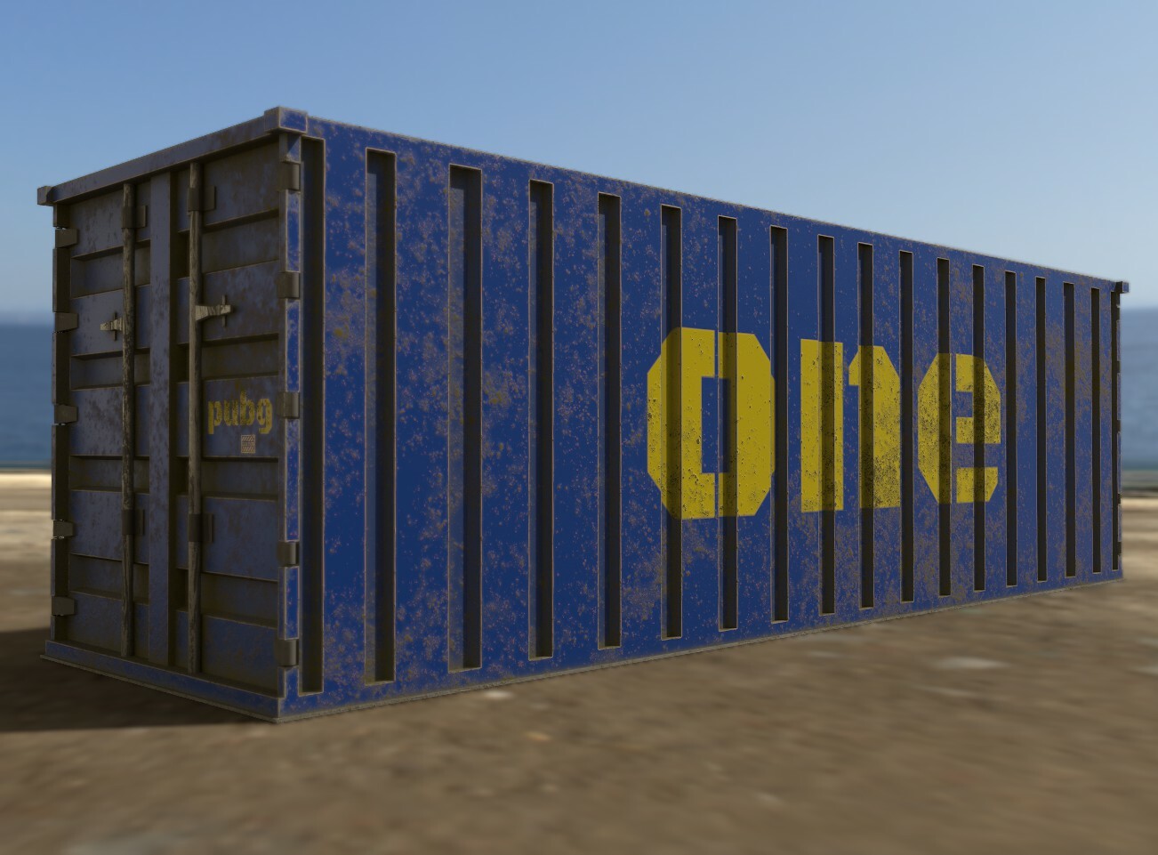 ArtStation - conainer 3d model