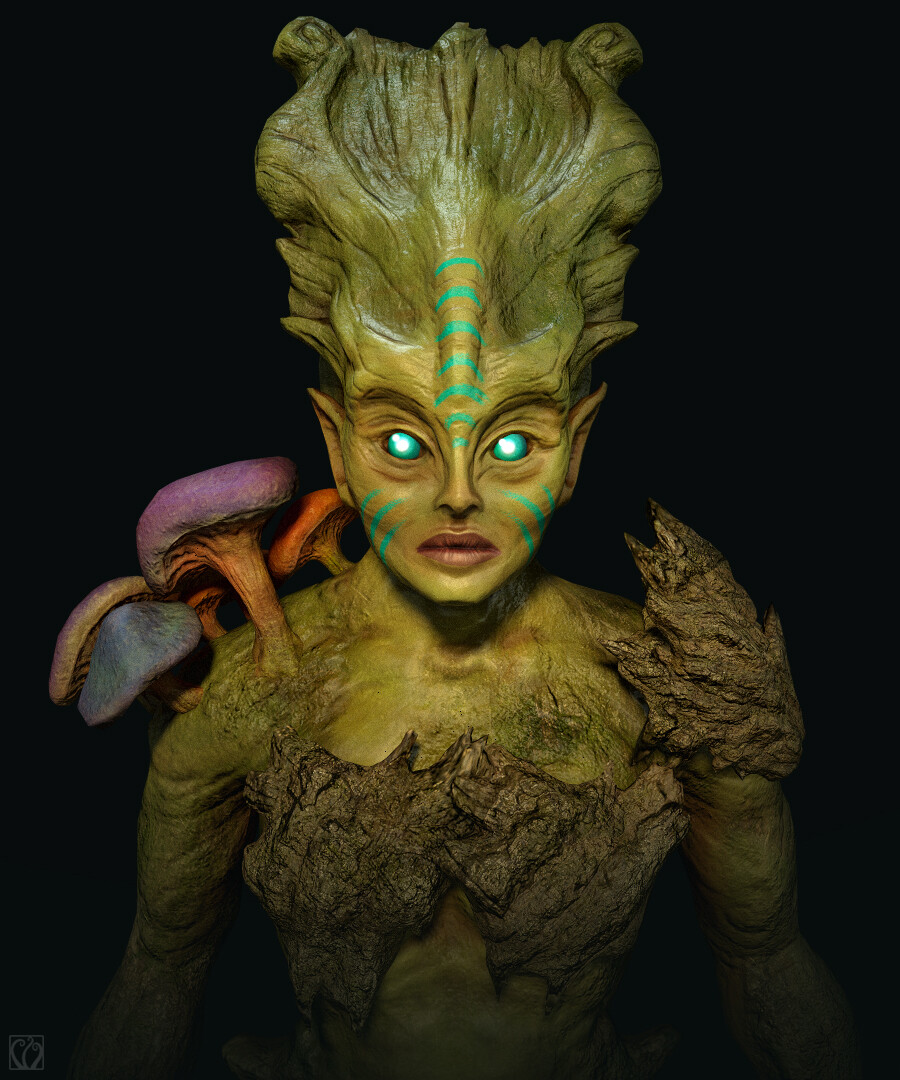 dryad makeup