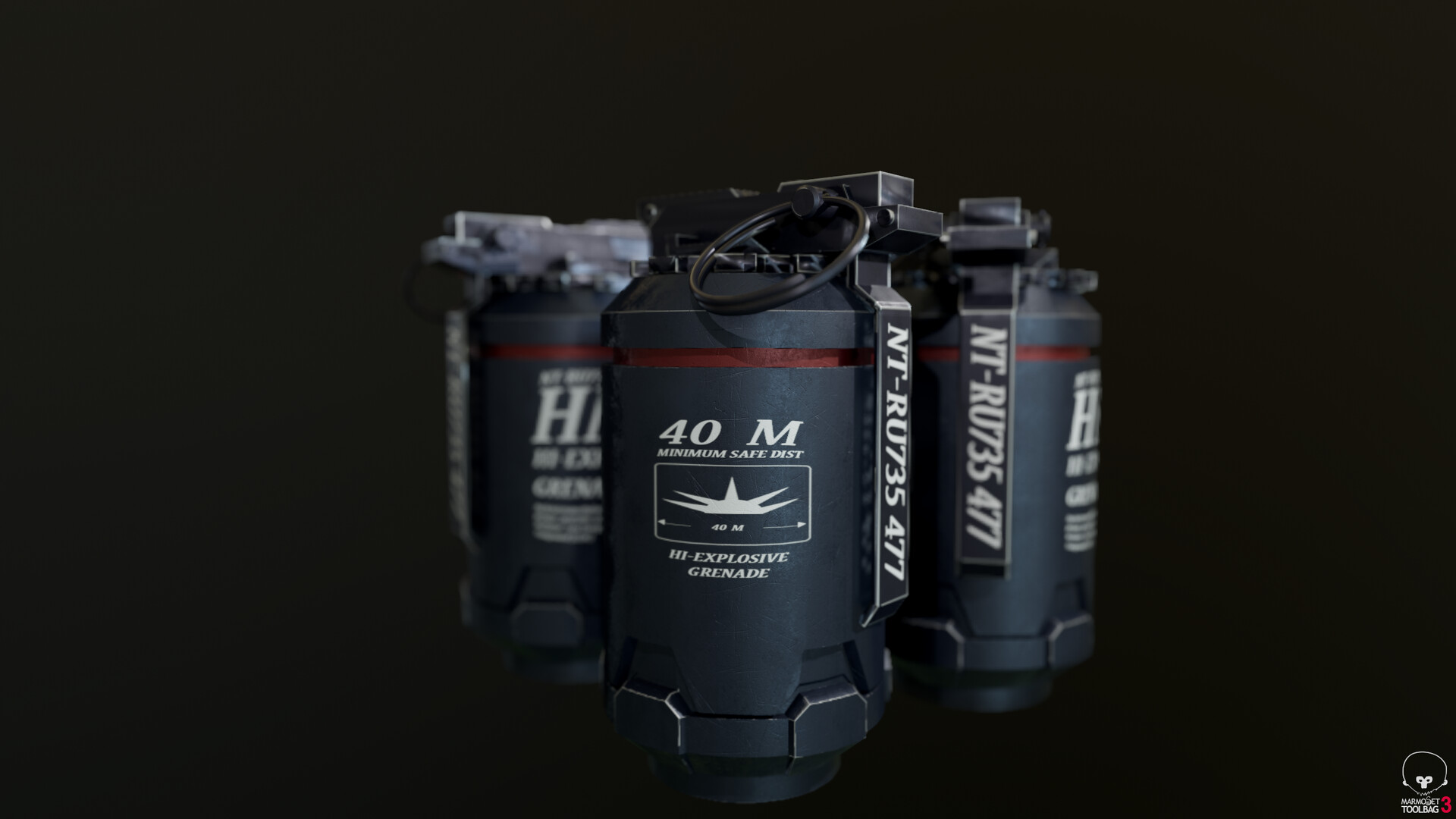 ArtStation - hmx hi-explosive grendae